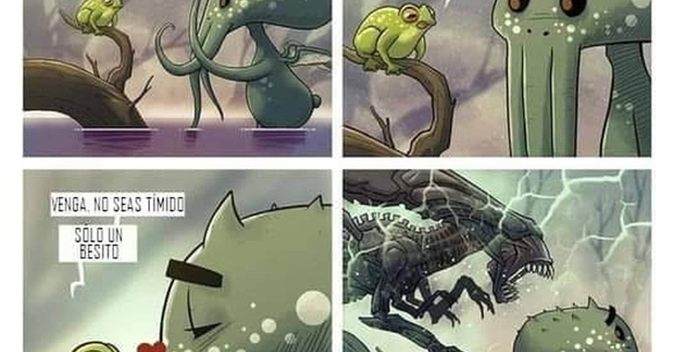 ¡Cuánta razón! / La rana encantada