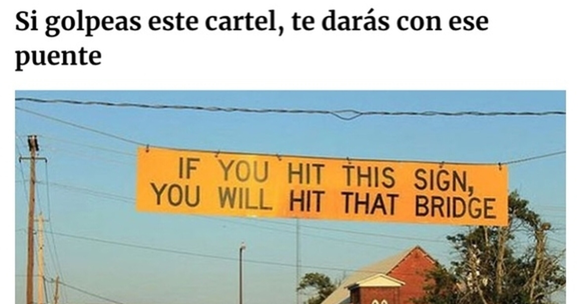 Carteles muy divertidos para echarse unas risas