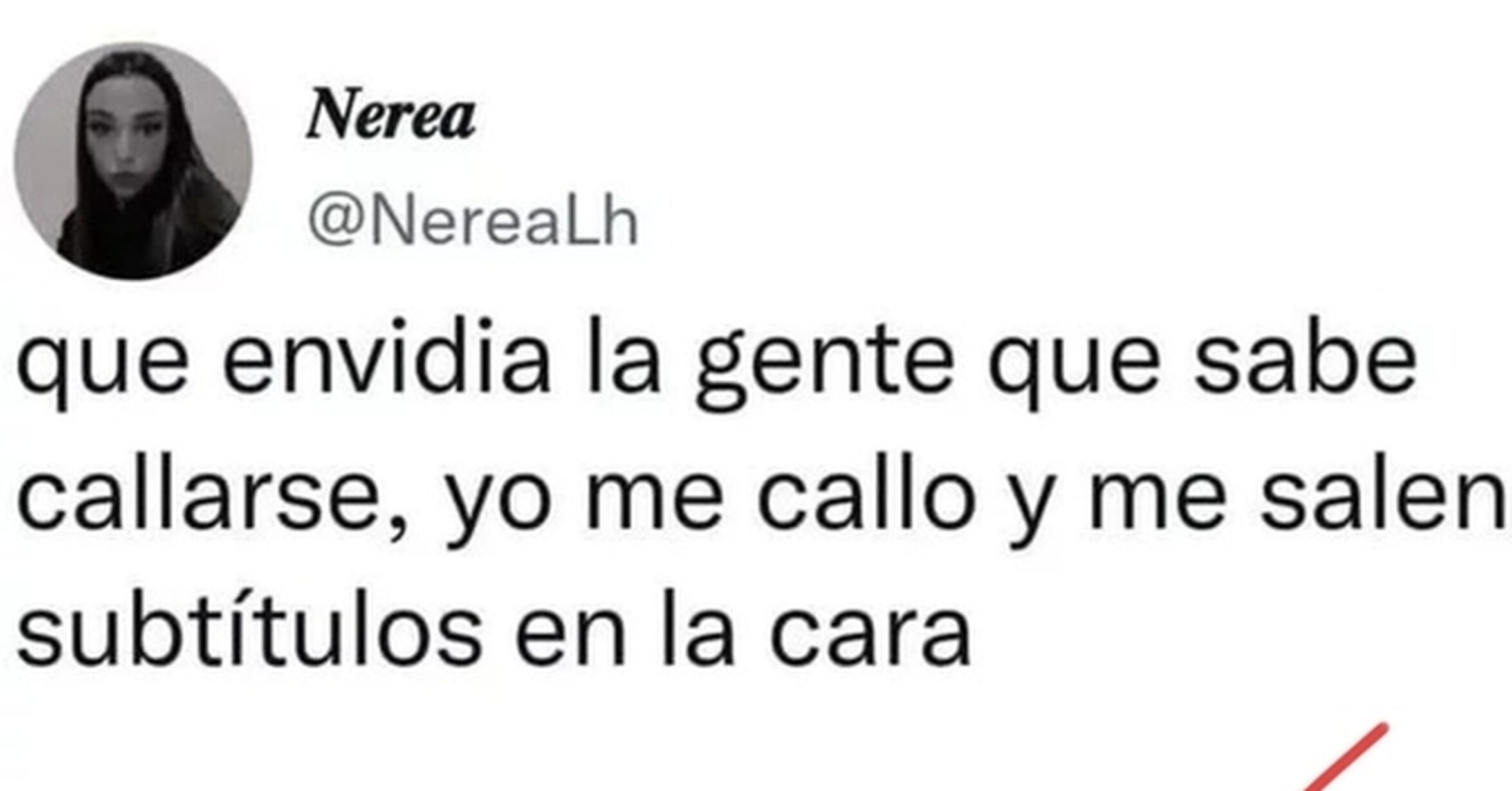 ¡Cuánta razón! / Imposible callarse