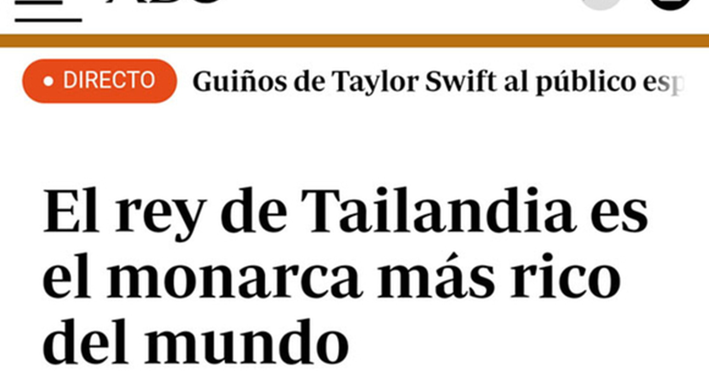 ¡Cuánta razón! / El rey más rico