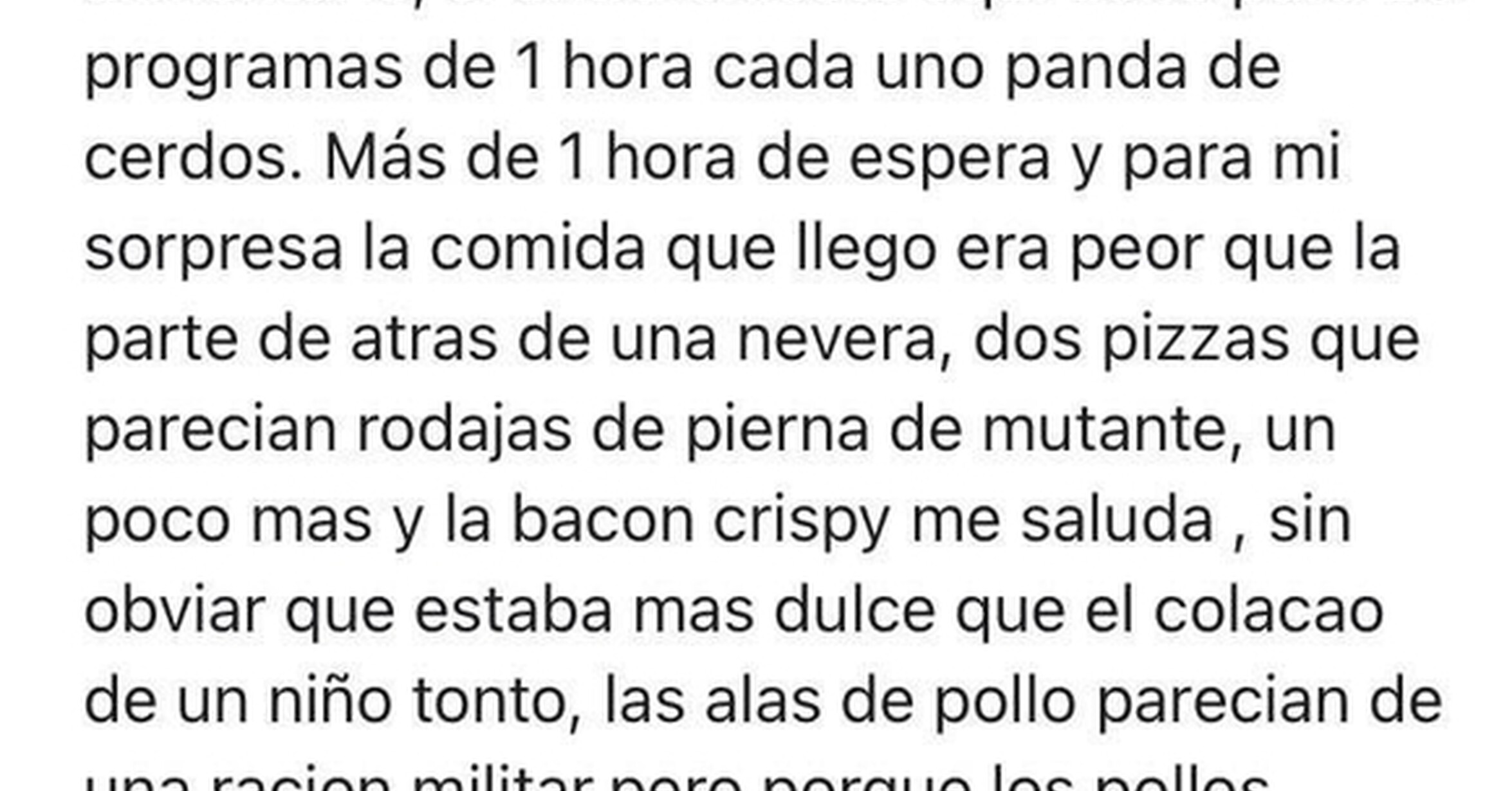 ¡Cuánta razón! / Crítica mordaz