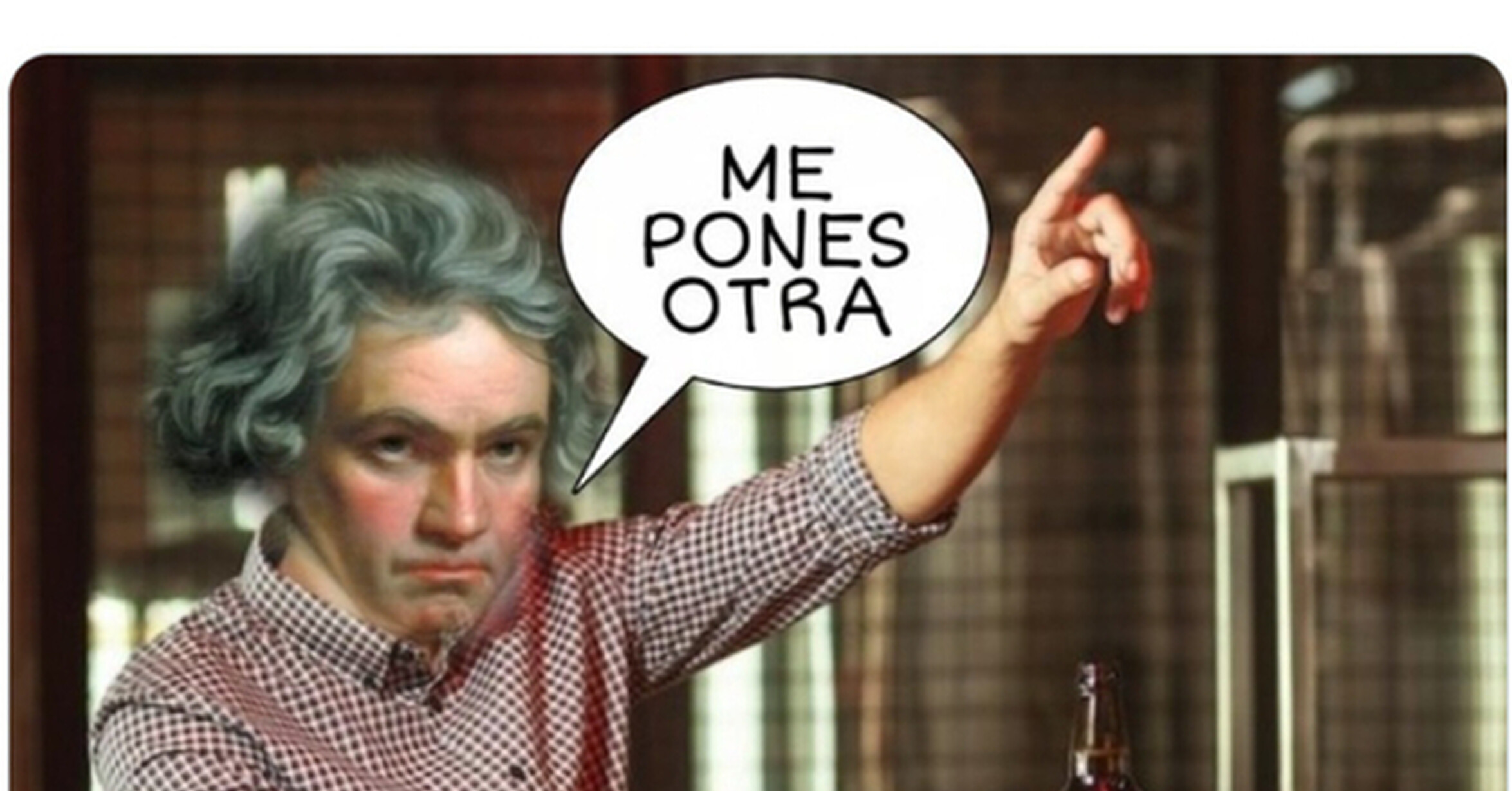 ¡Cuánta razón! / Beethoven, vete ya a casa...