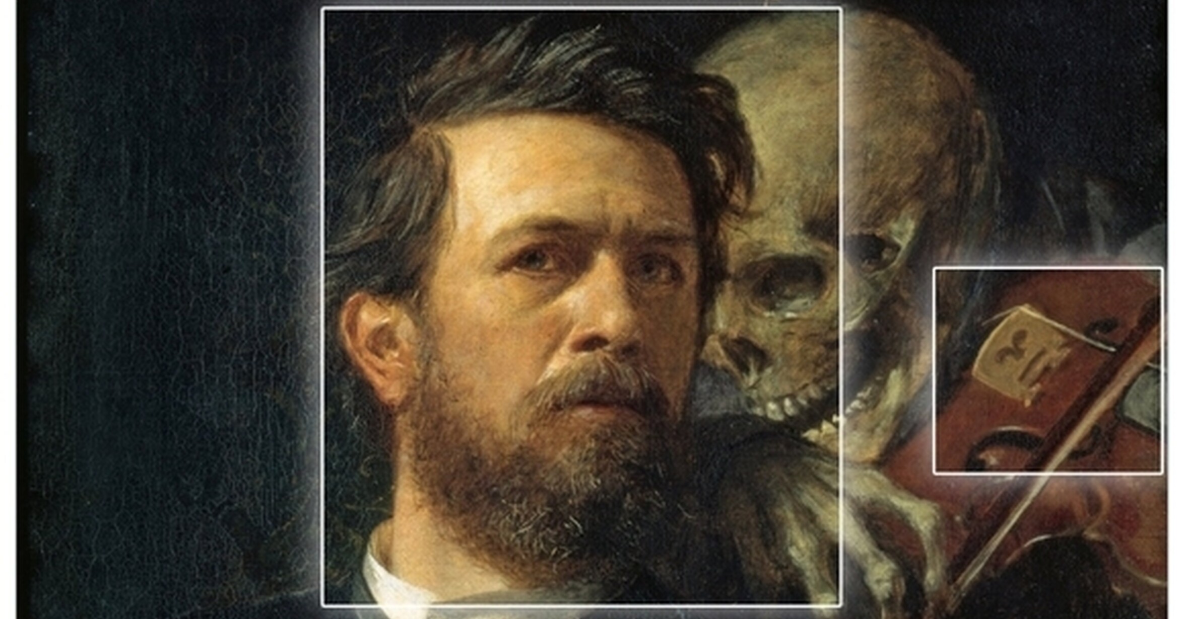 ¡Cuánta razón! / Autorretrato con la Muerte tocando el violín, una obra ...