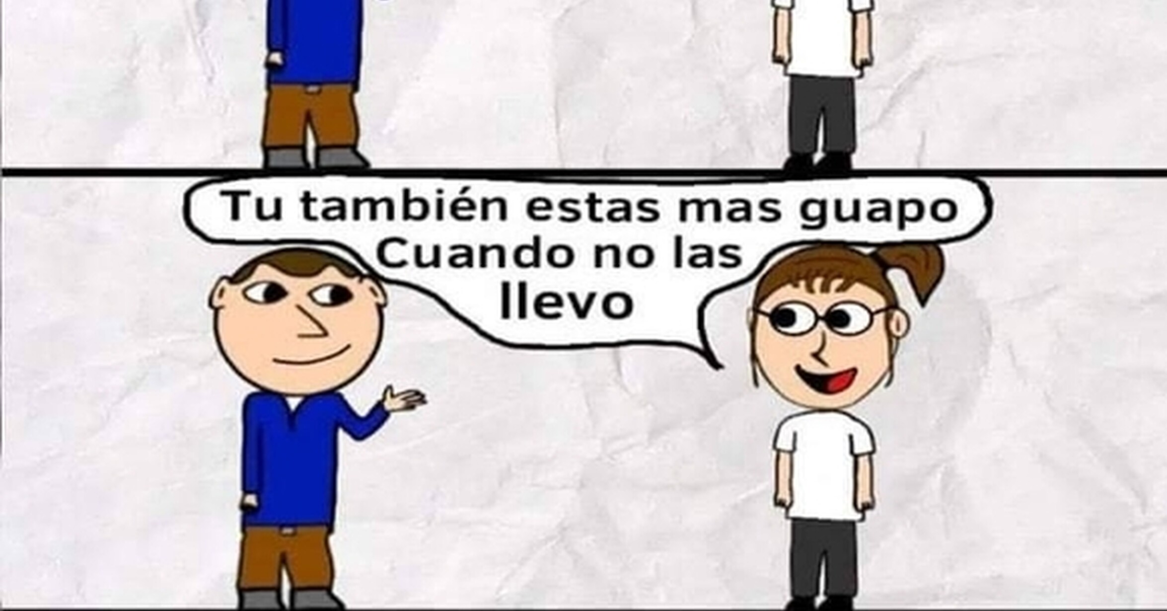 ¡Cuánta razón! / Mejor callarse...