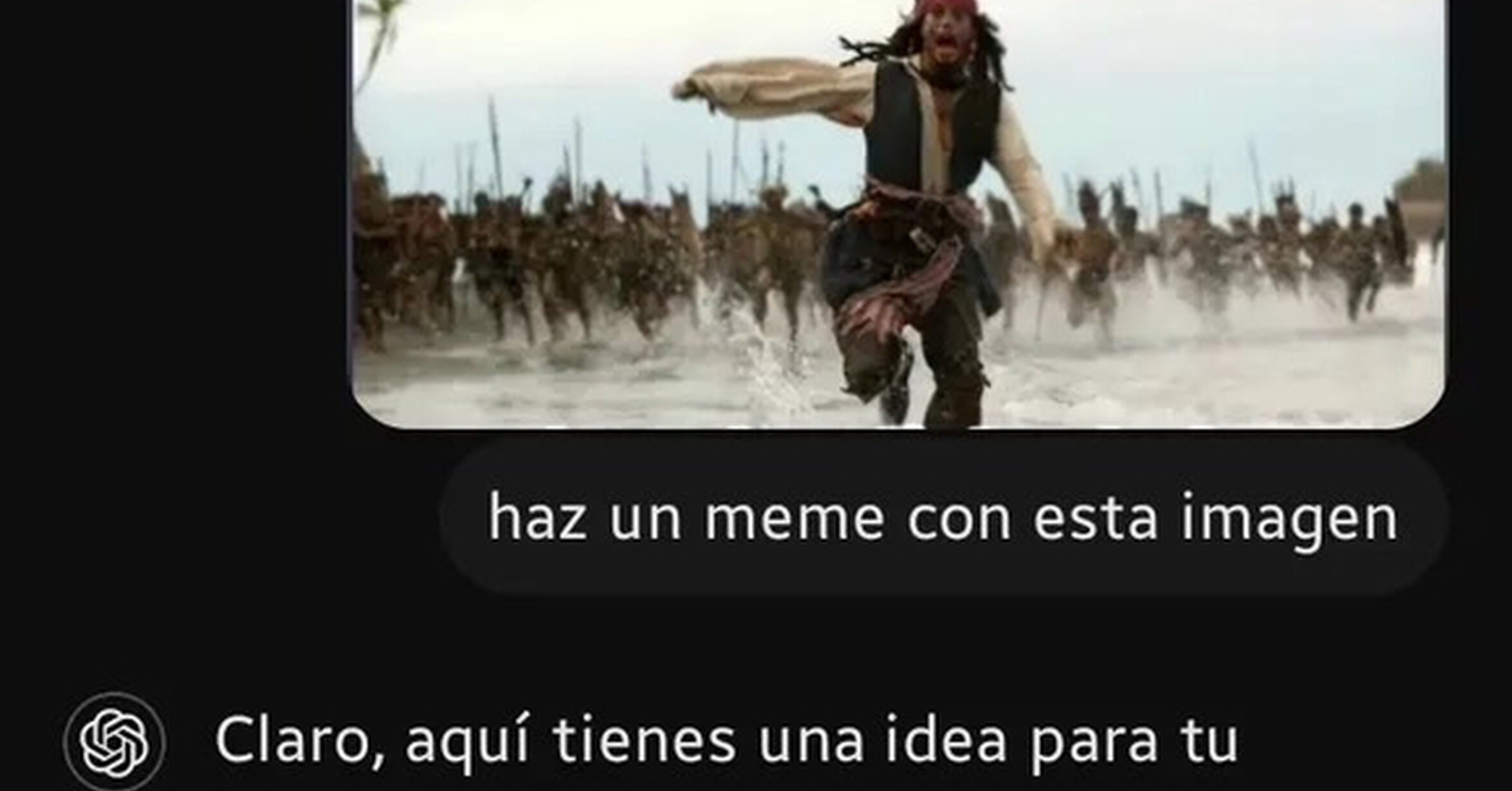 ¡Cuánta razón! / Meme con inteligencia artificial