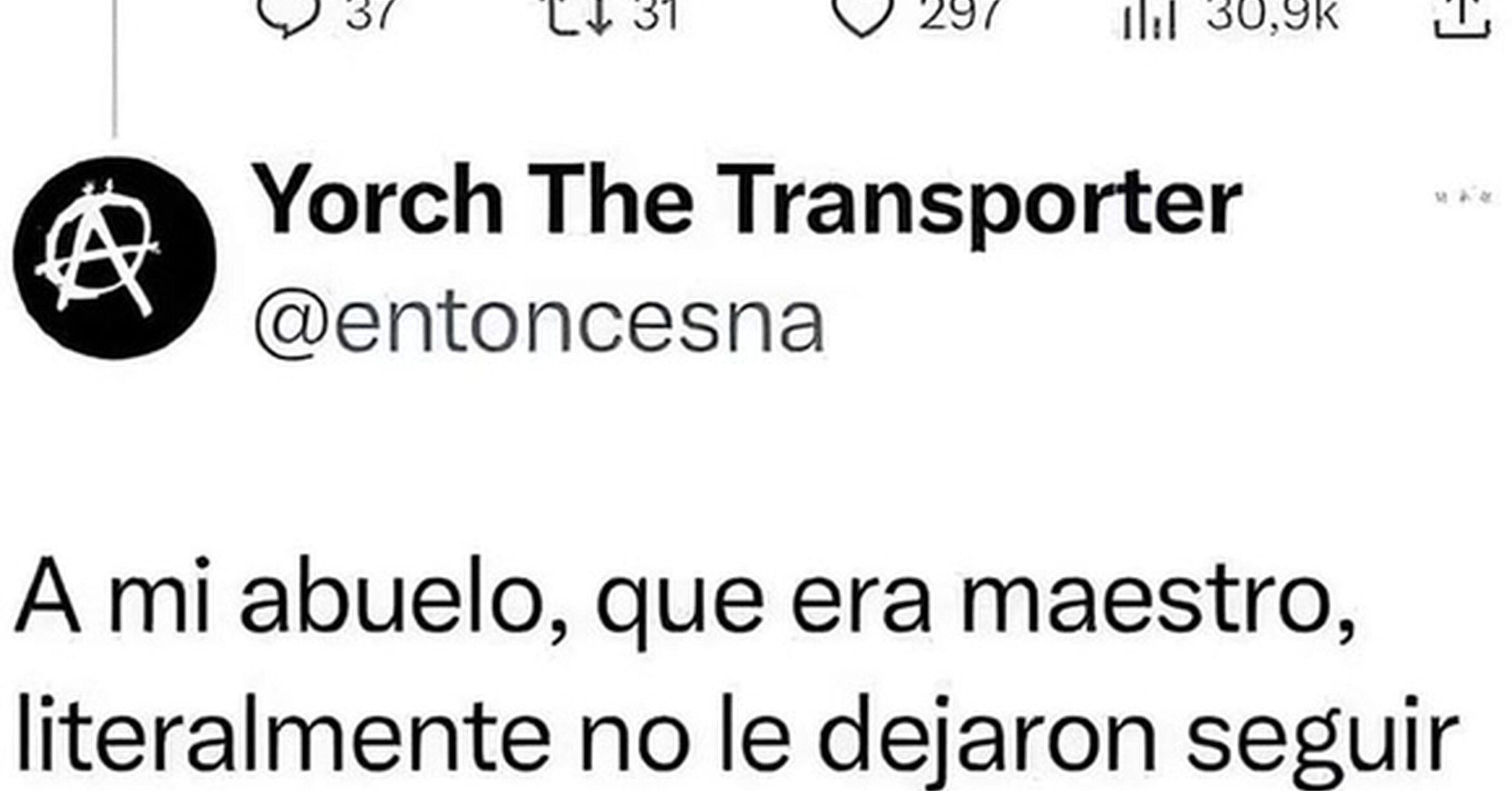 ¡Cuánta razón! / Cada abuelo tenía su rima