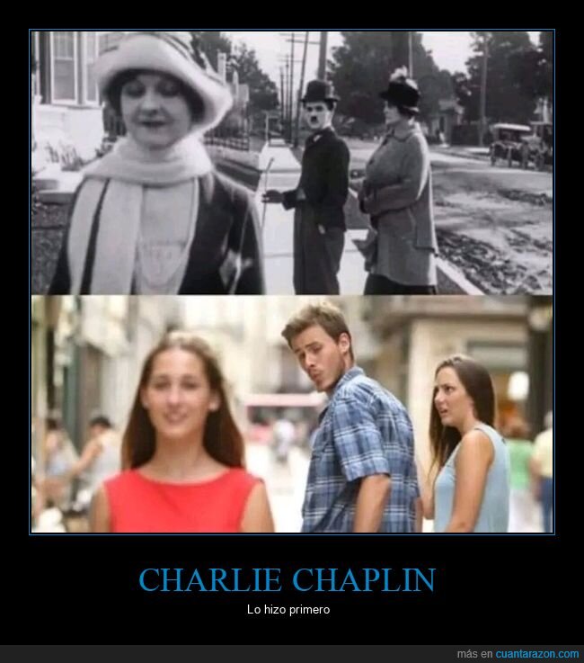 El origen del meme del novio distraido