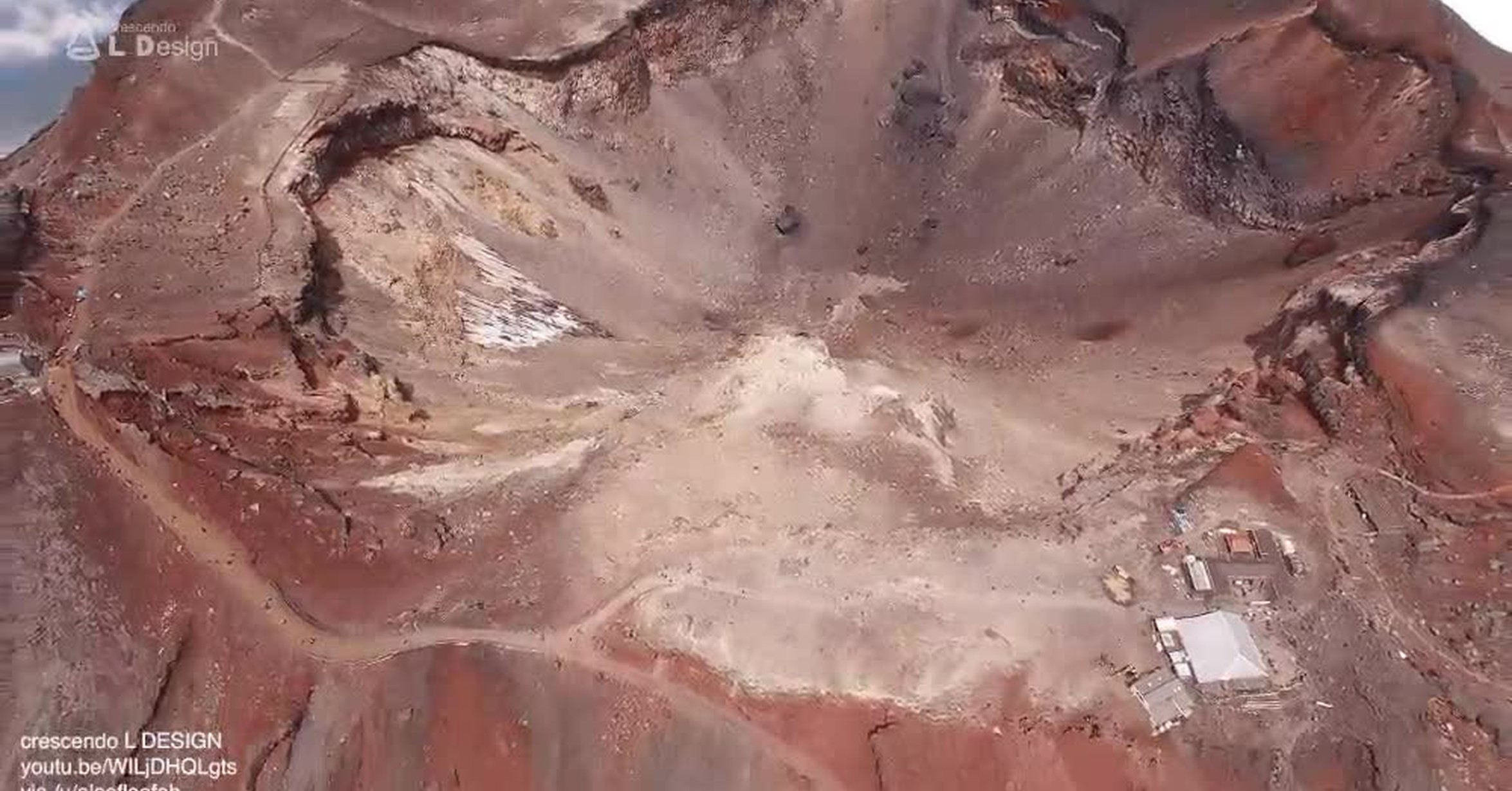 ¡Vaya GIF! / Por si nunca habías visto el interior del Monte Fuji en Japón