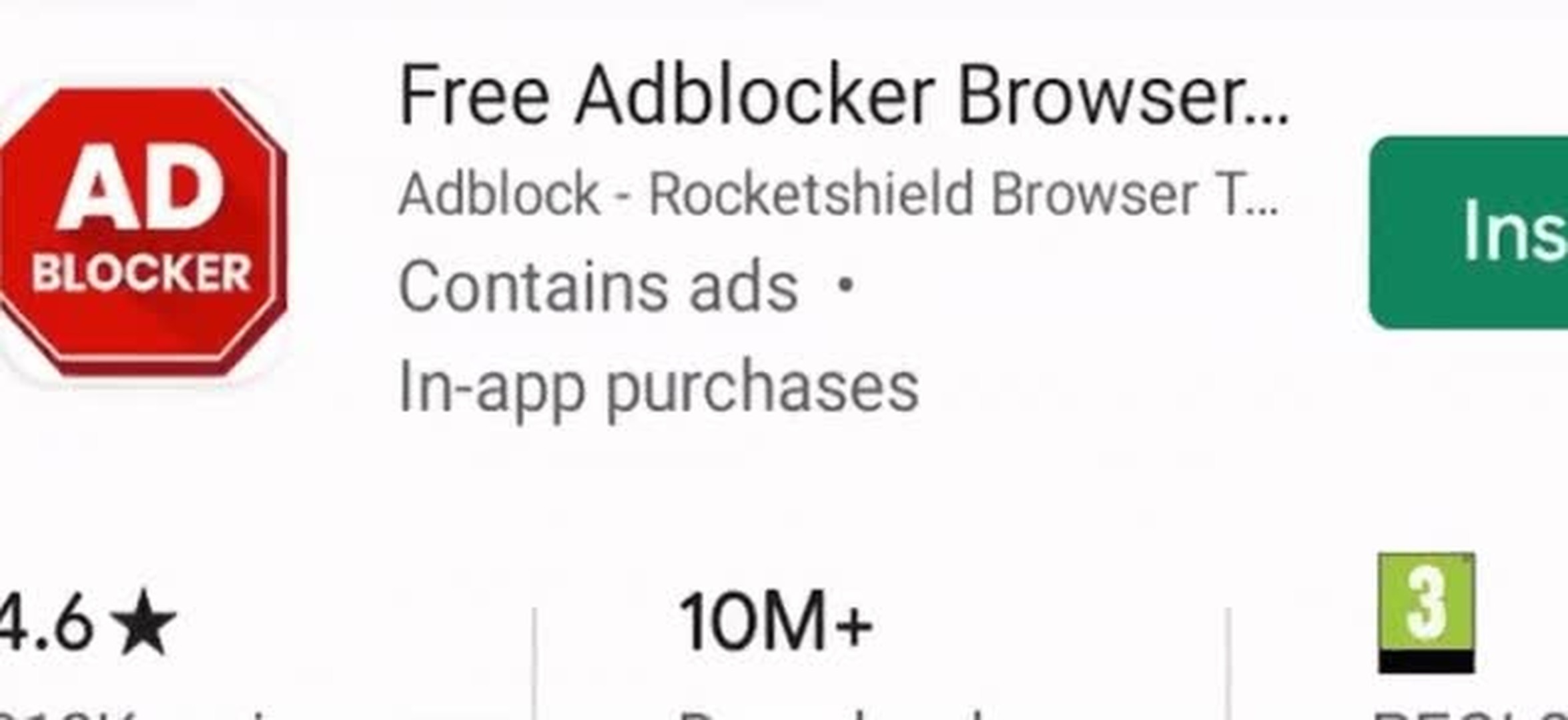 ¡Vaya GIF! / El colmo del colmo, Adblock contiene ads