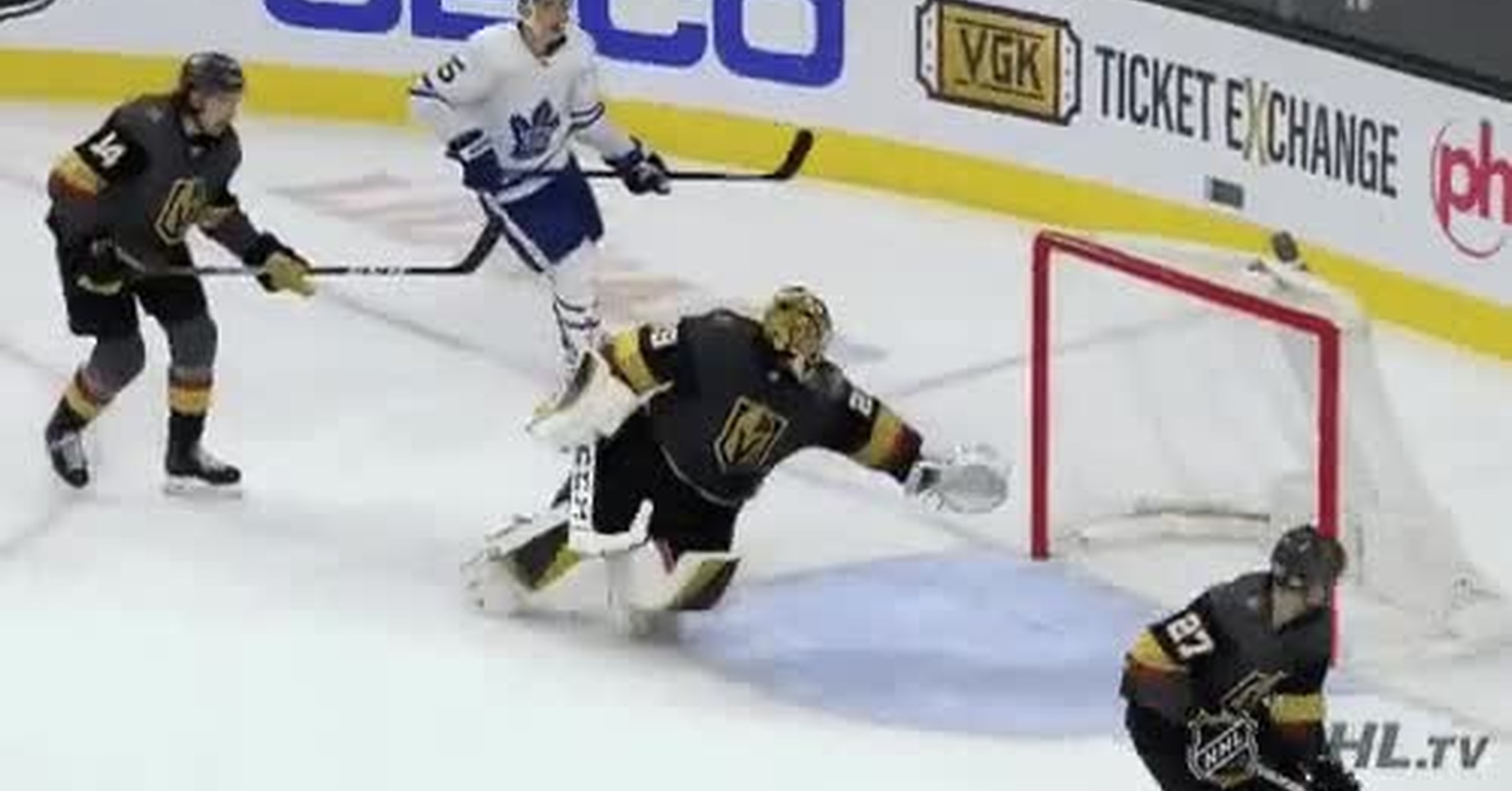 ¡Vaya GIF! / Marc Andre Fleury probablemente sea el mejor portero del mundo