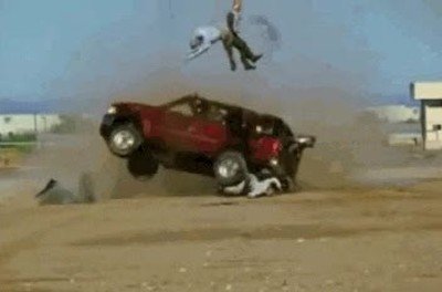 ¡Vaya GIF! / Probando la eficacia de una red de seguridad