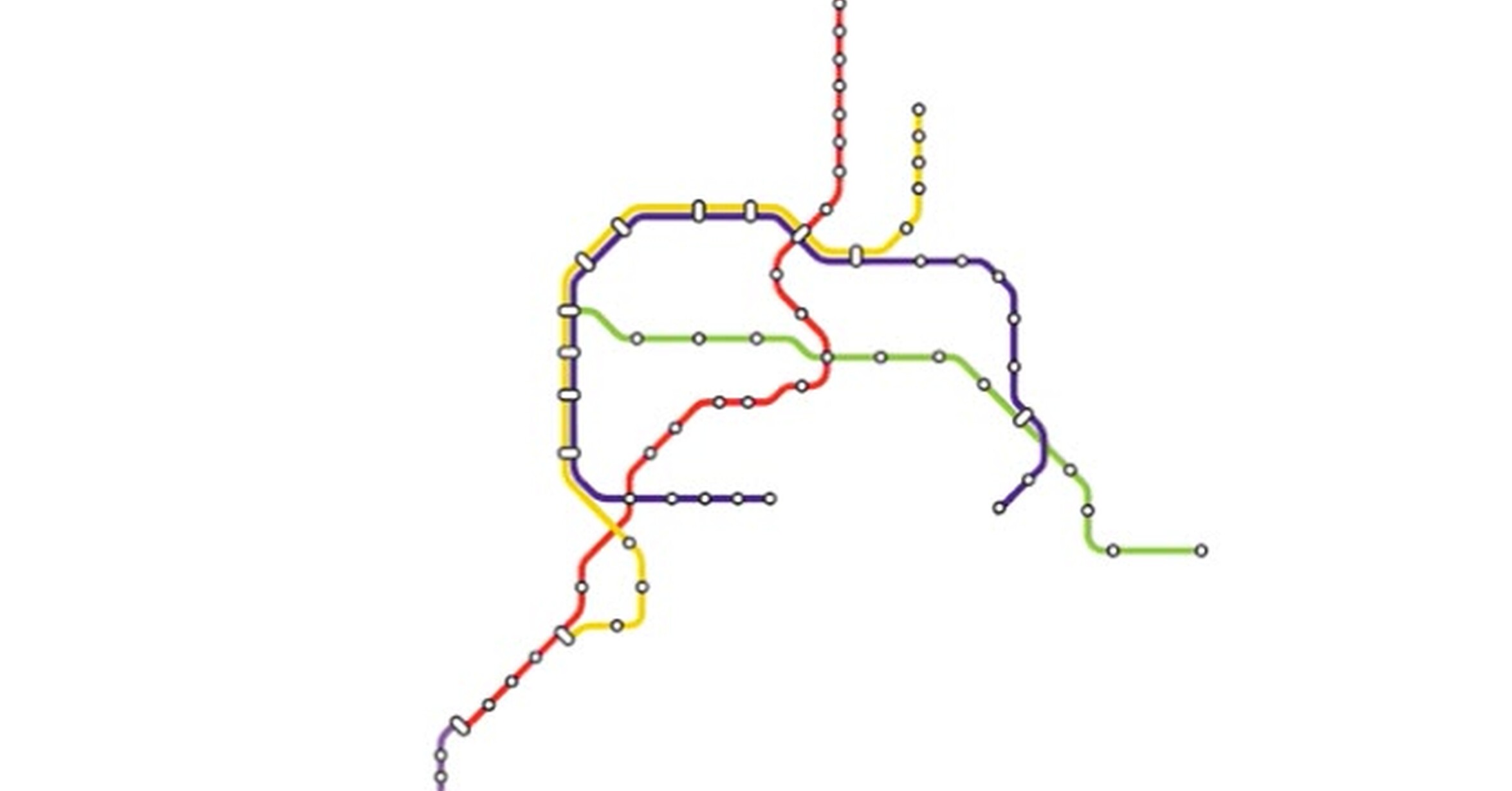 ¡Vaya GIF! / La evolución del metro de Shanghai a lo largo de los años