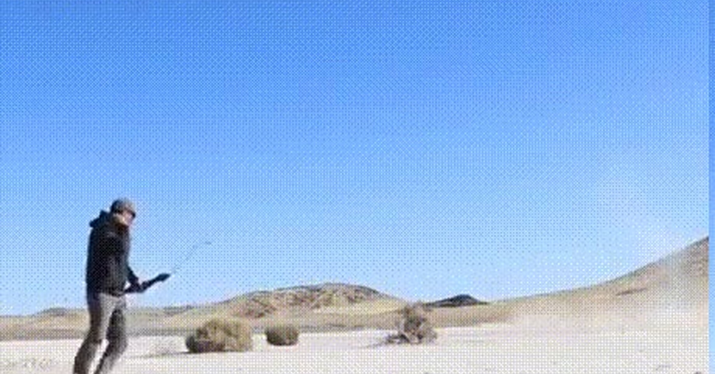 ¡Vaya GIF! / Lanzando una granada con un arco