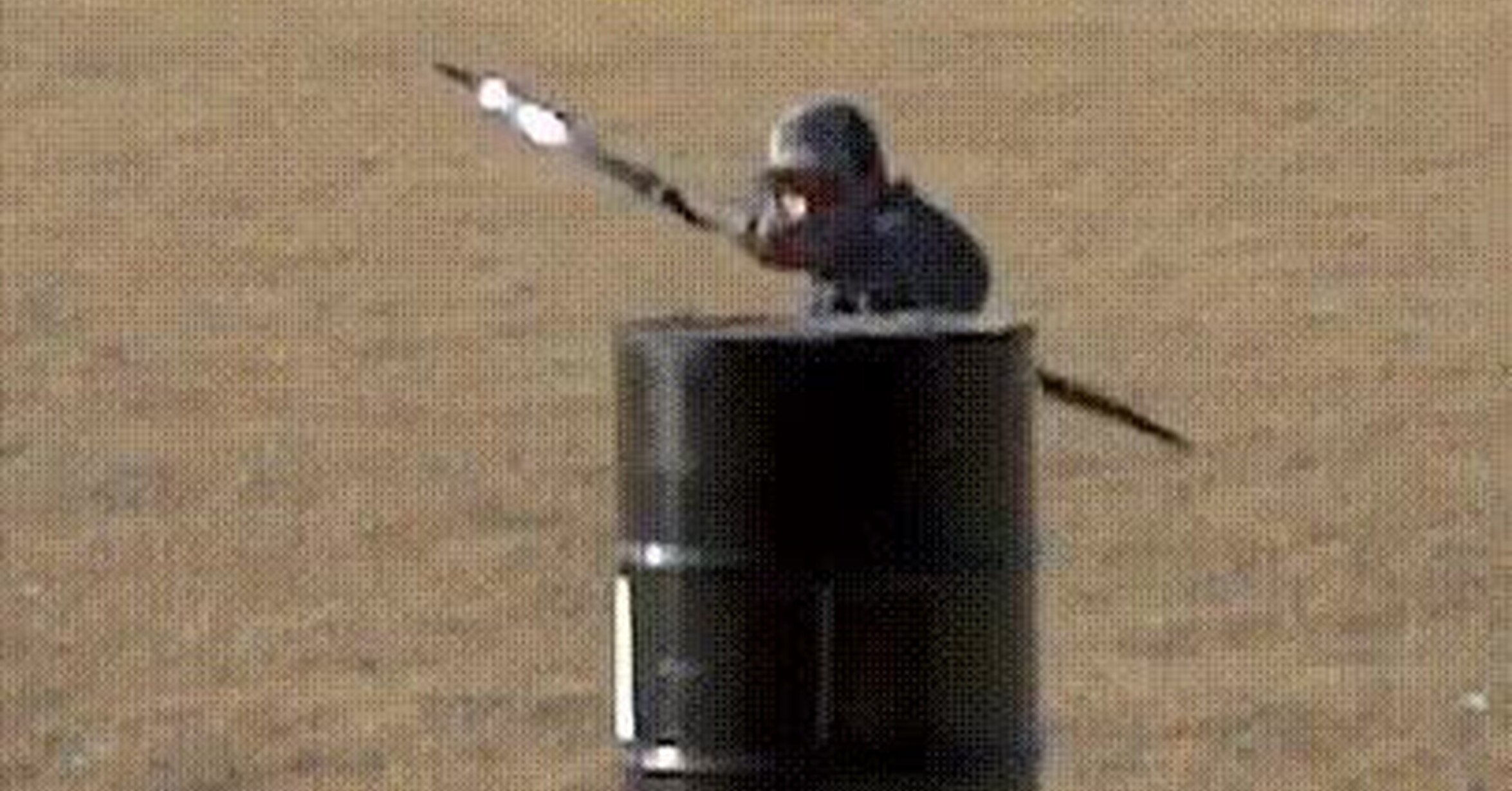 ¡Vaya GIF! / Disparando dos flechas a la vez