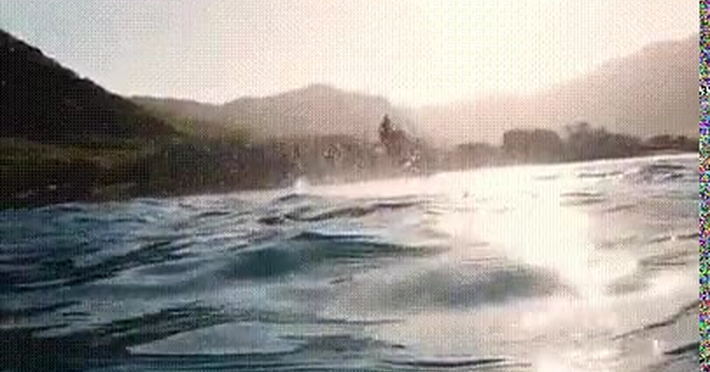 ¡Vaya GIF! / Un delfín saltando fuera del agua