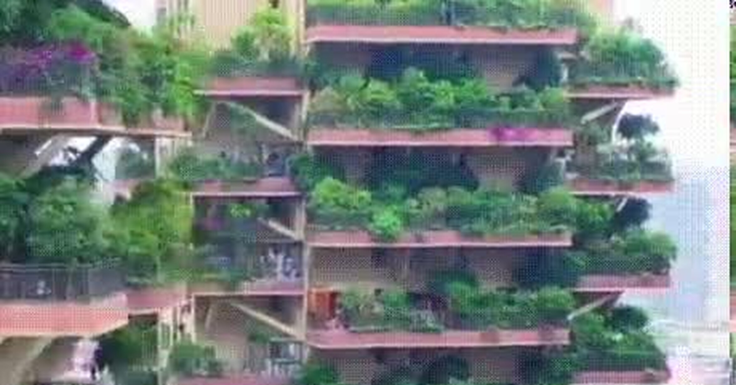¡Vaya GIF! / Los edificios de Chengdu son una pasada
