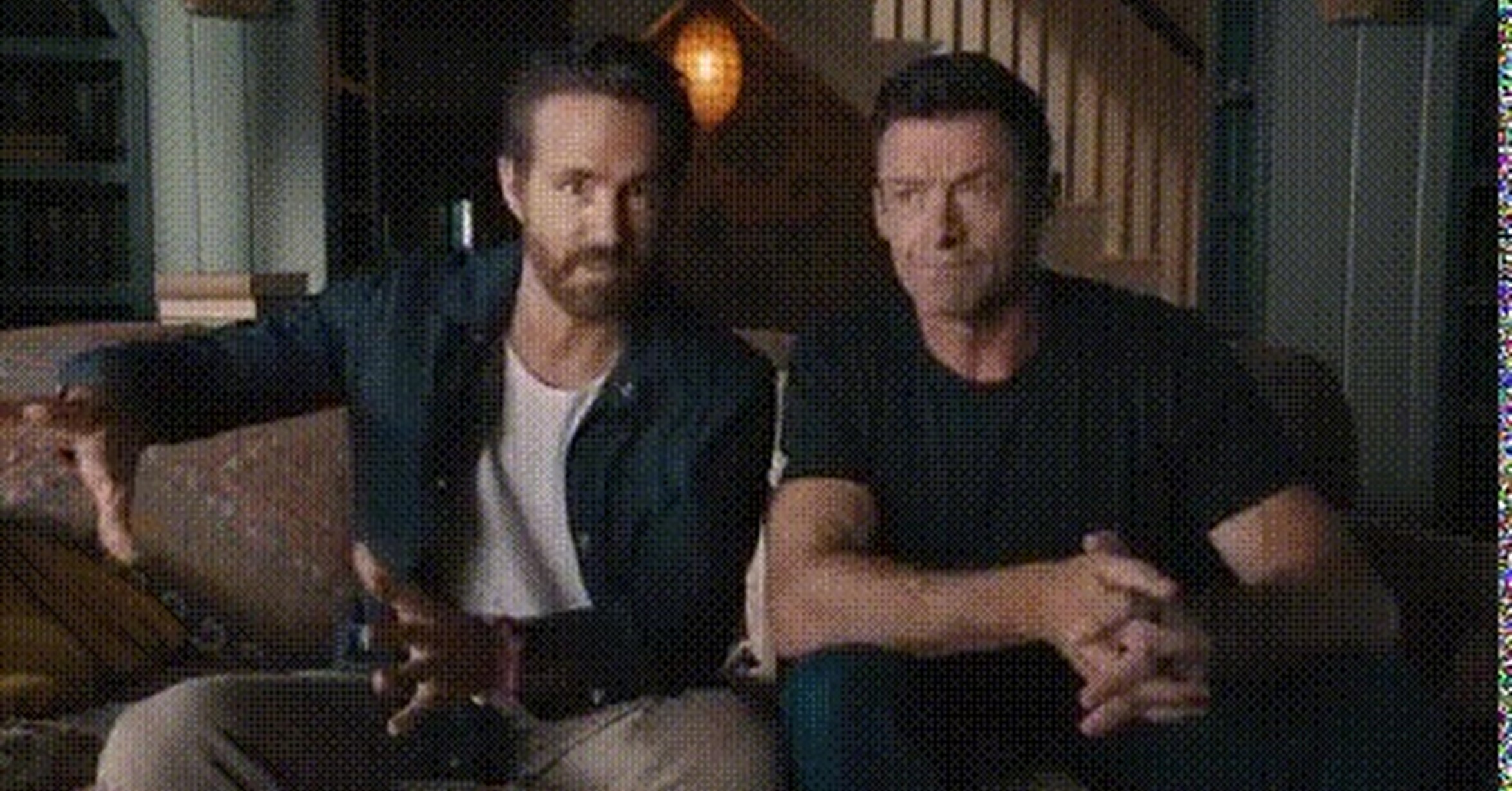 ¡Vaya GIF! / Ryan Reynolds y Hugh Jackman explicando la trama de Deadpool 3