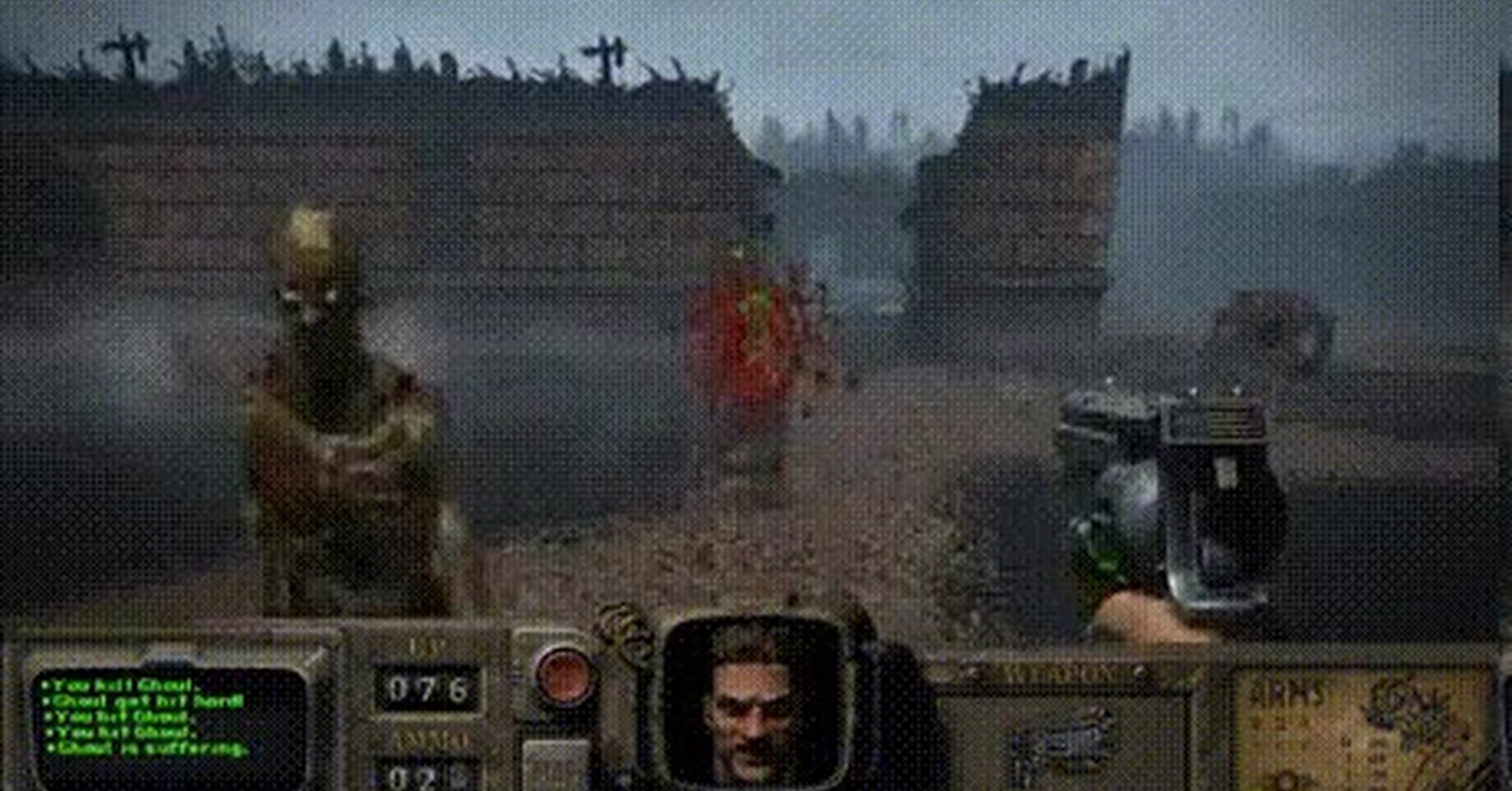 ¡Vaya GIF! / Fallout 1 ahora es un shooter en 3D