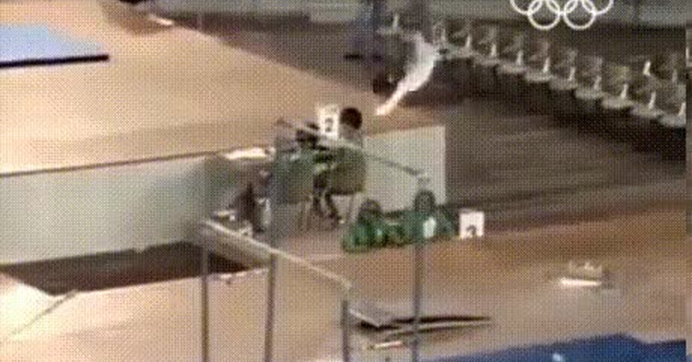 ¡Vaya GIF! / Lo de Olga Korbut en el 1972 fue increíble