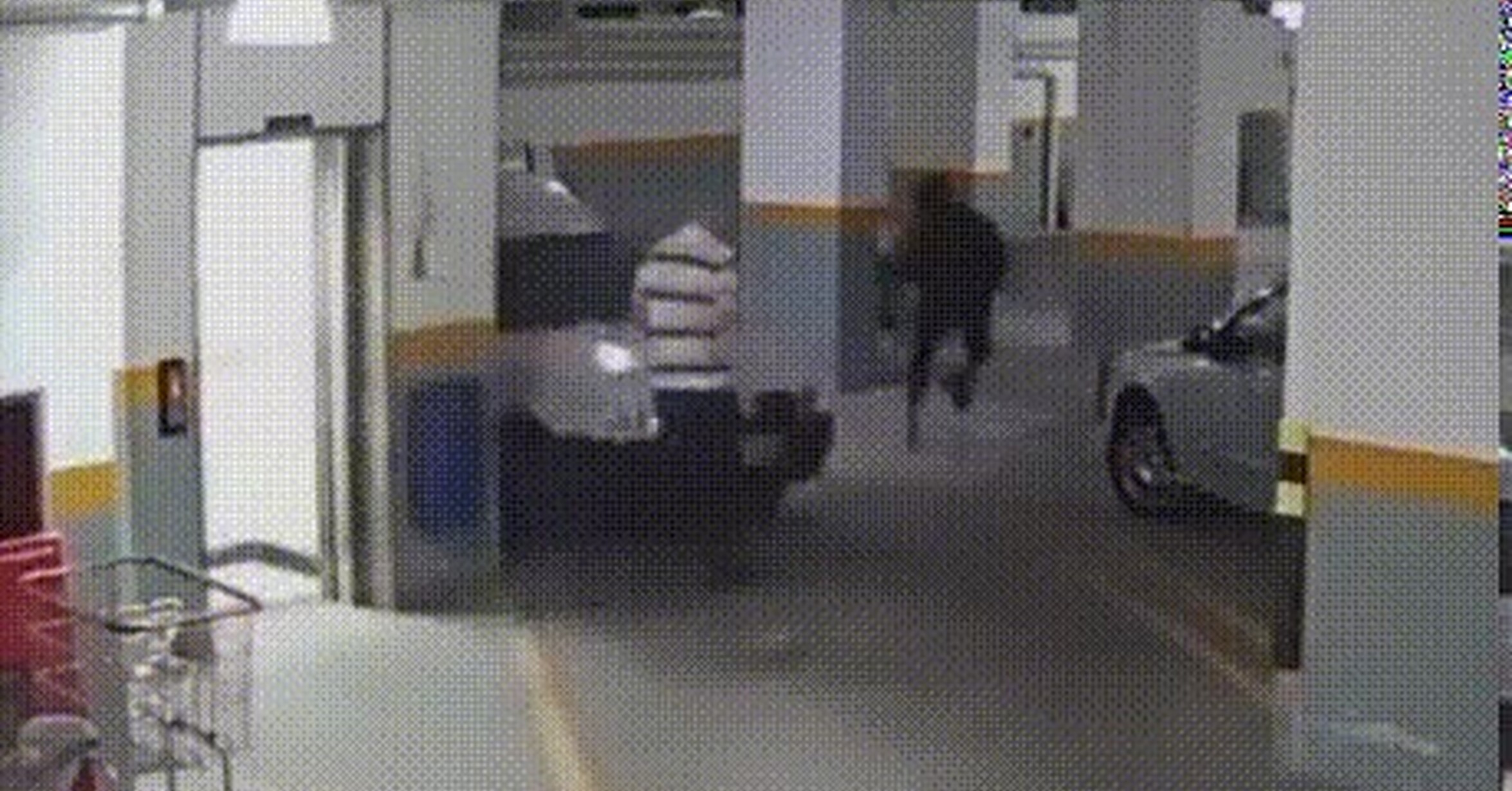 ¡Vaya GIF! / Aparece un samurai para atrapar a dos ladrones de bicis