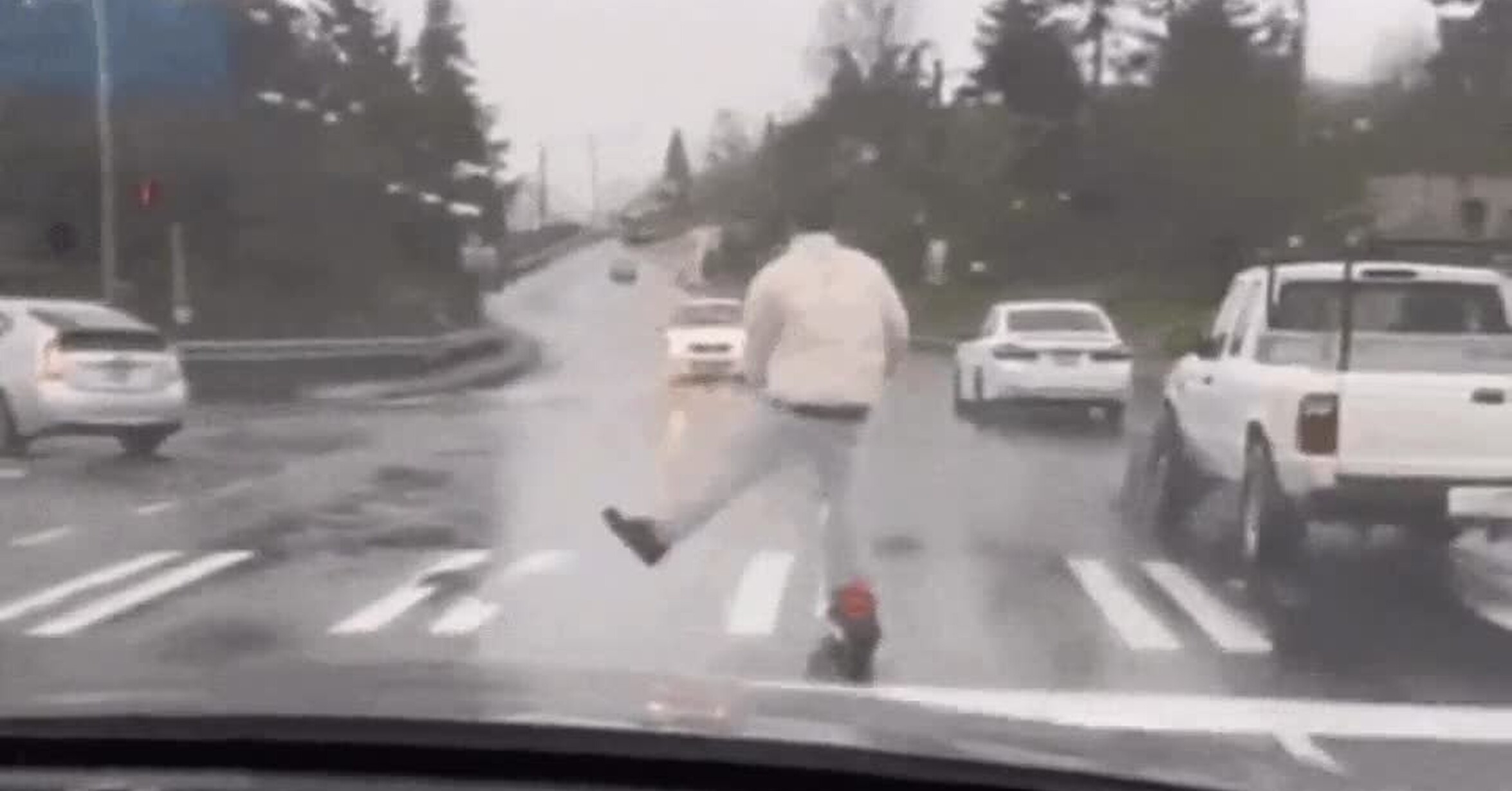 ¡Vaya GIF! / Intermitente con la pierna