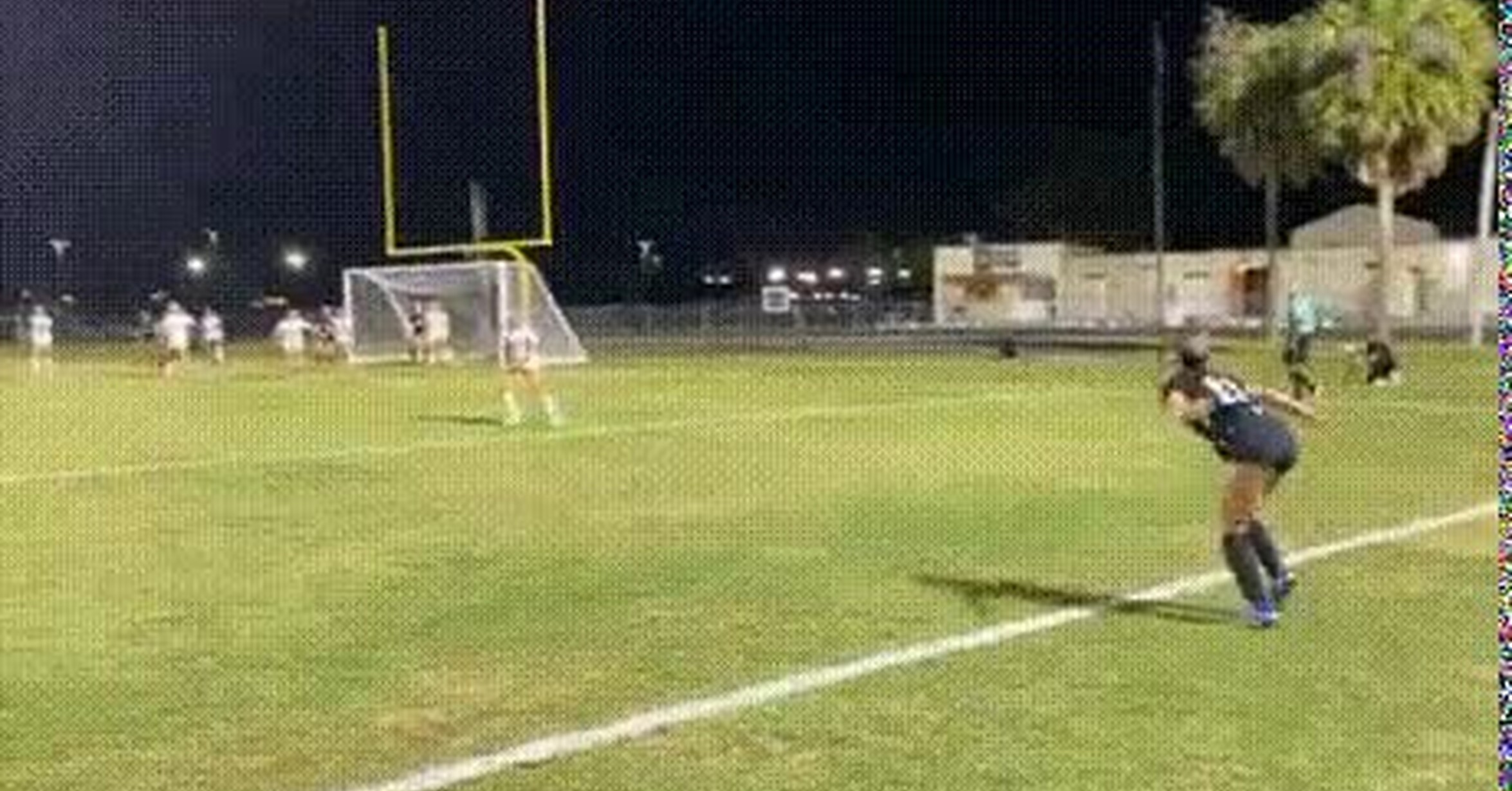 ¡Vaya GIF! / Una locura de saque de banda