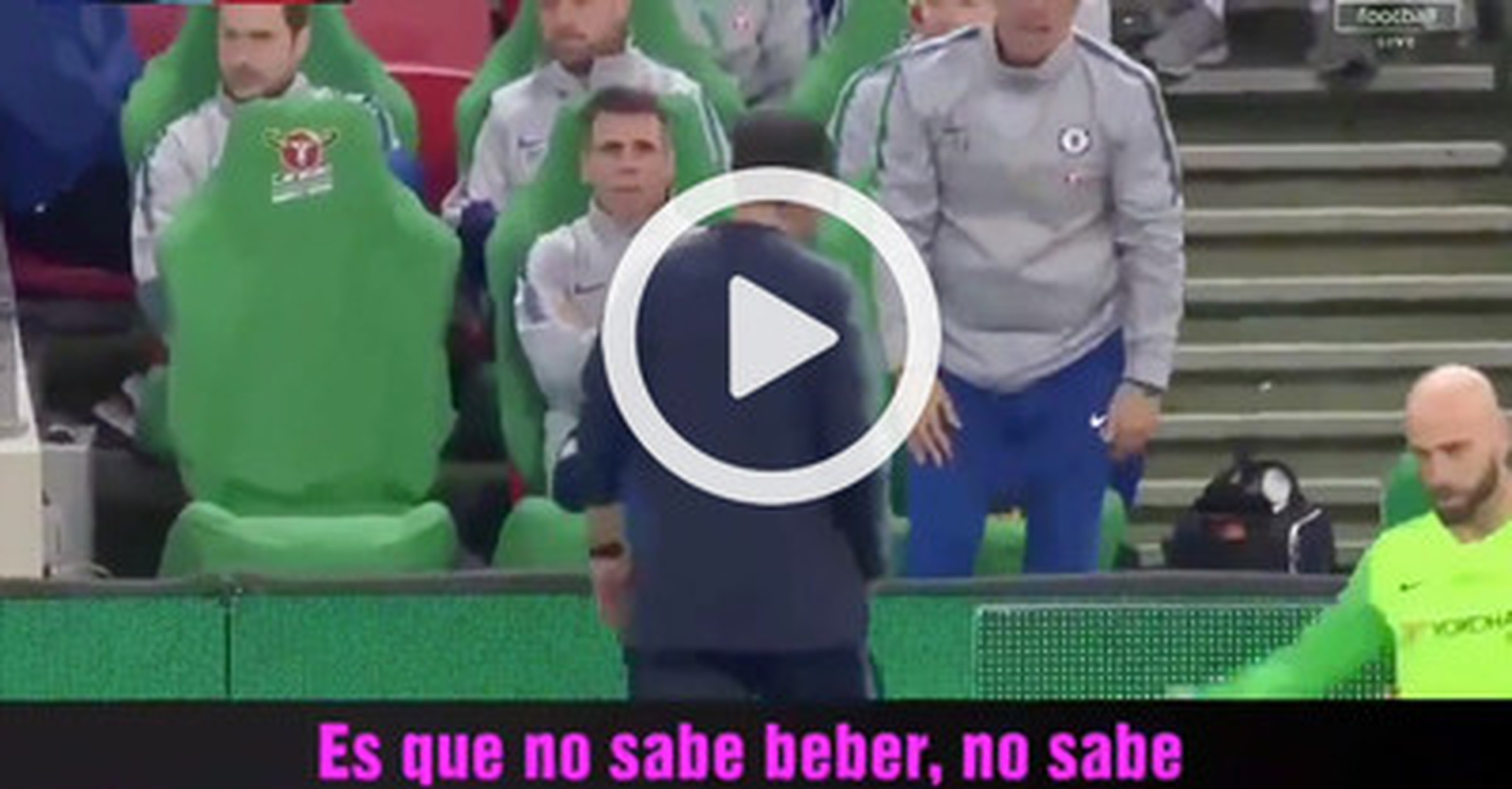 [ MEMEDEPORTES ] Le ponen diálogo a la conversación Kepa-Sarri y visto ...