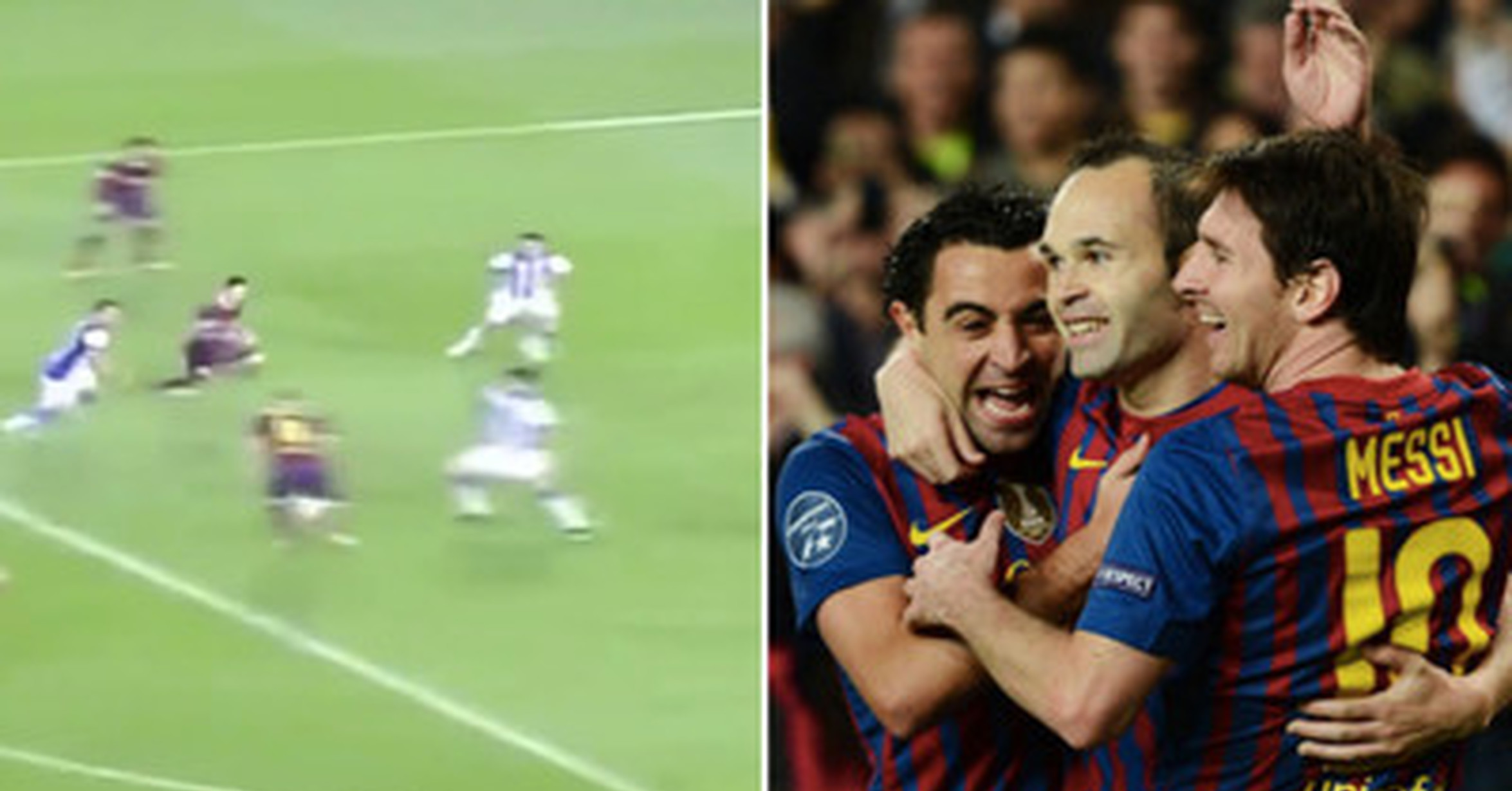 [ MEMEDEPORTES ] La prueba de que Xavi, Iniesta y Messi juntos eran ...