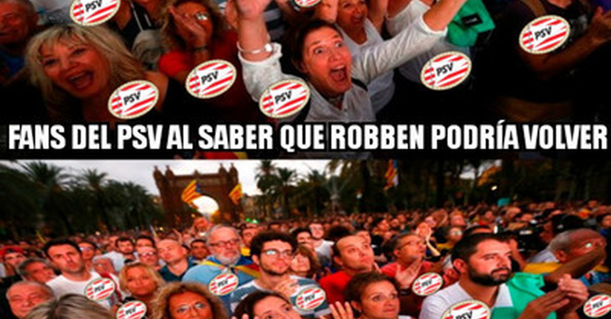 [ MEMEDEPORTES ] A los aficionados del PSV le pusieron el caramelo en ...