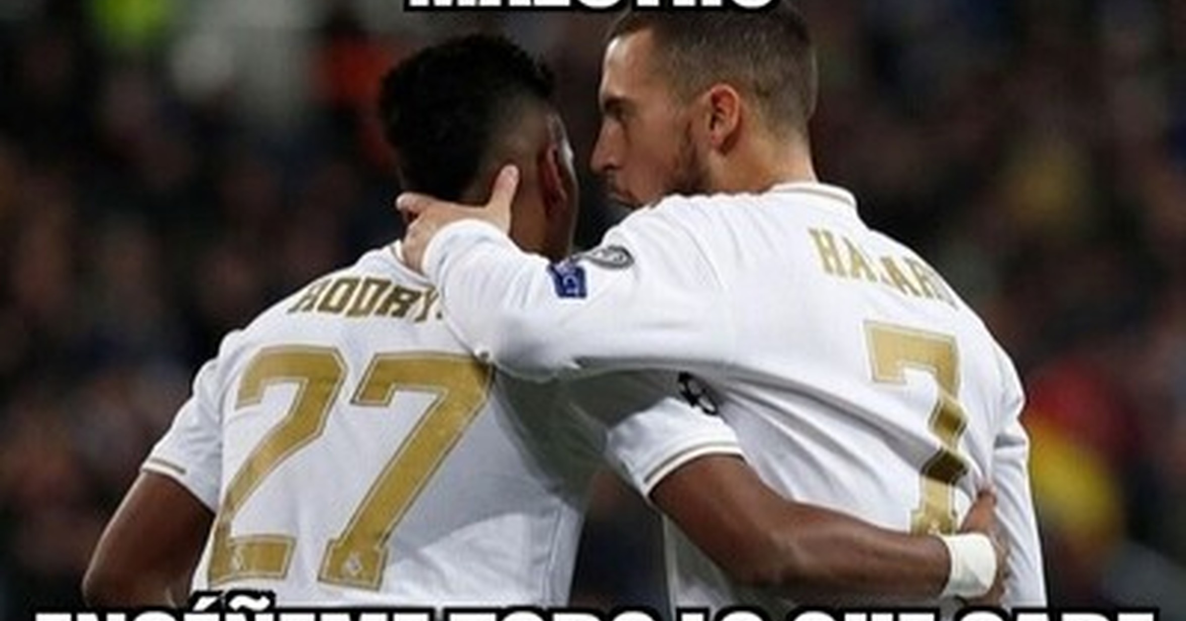 [ MEMEDEPORTES ] Rodrygo ya es más importante que el propio Hazard