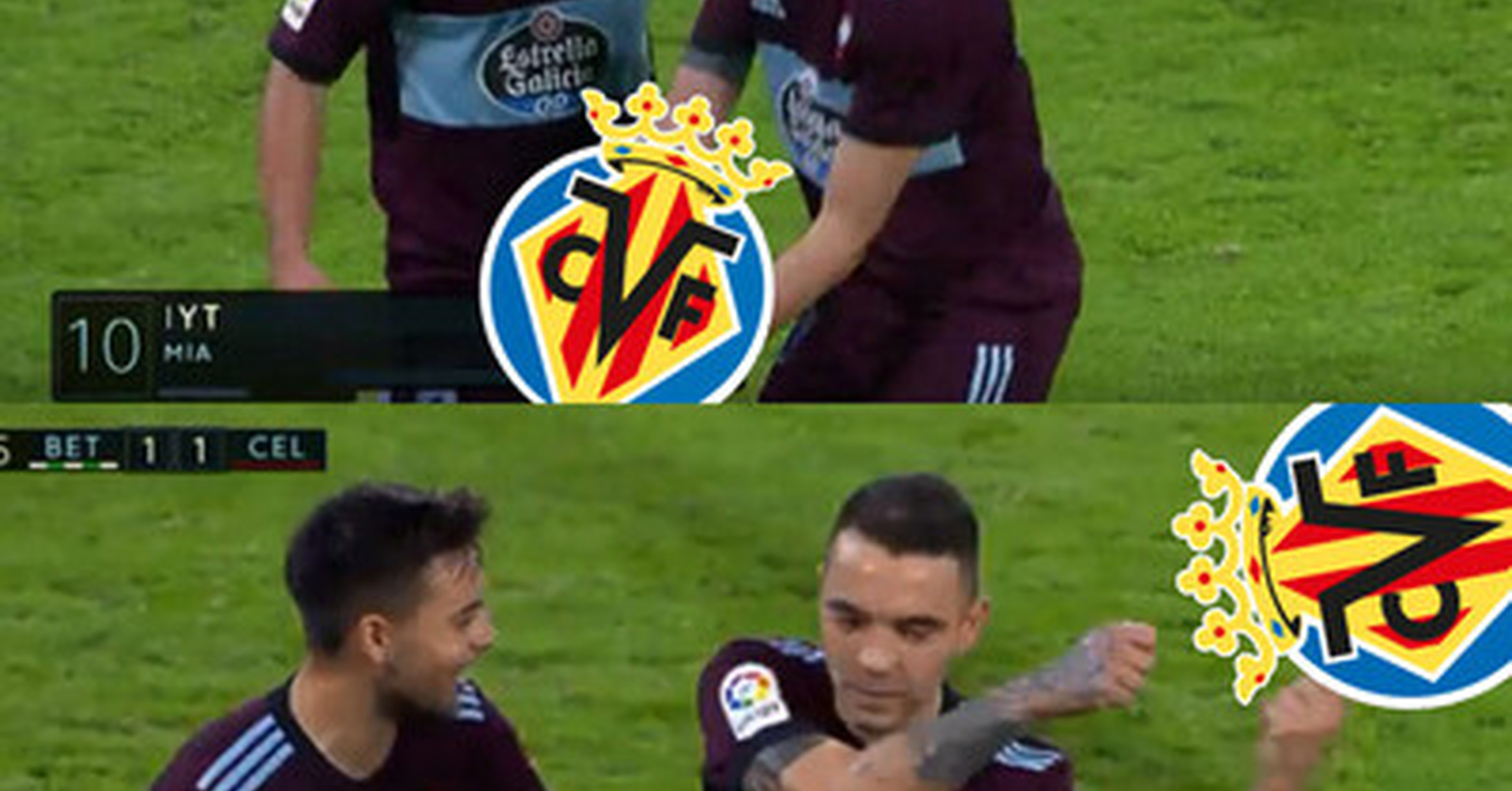 [ MEMEDEPORTES ] Iago Aspas hace volcar al Villarreal