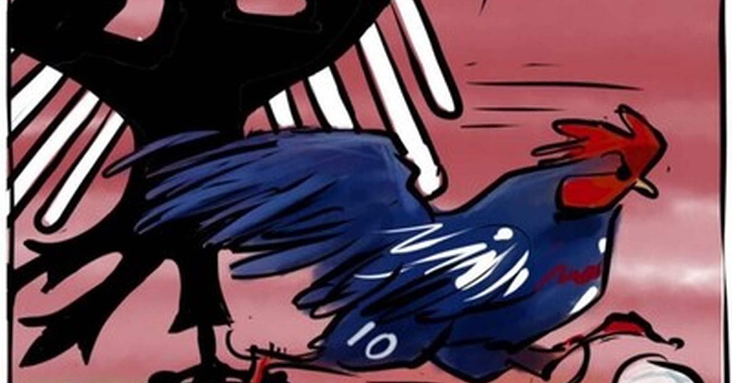 [ MEMEDEPORTES ] El gallo francés fue más veloz