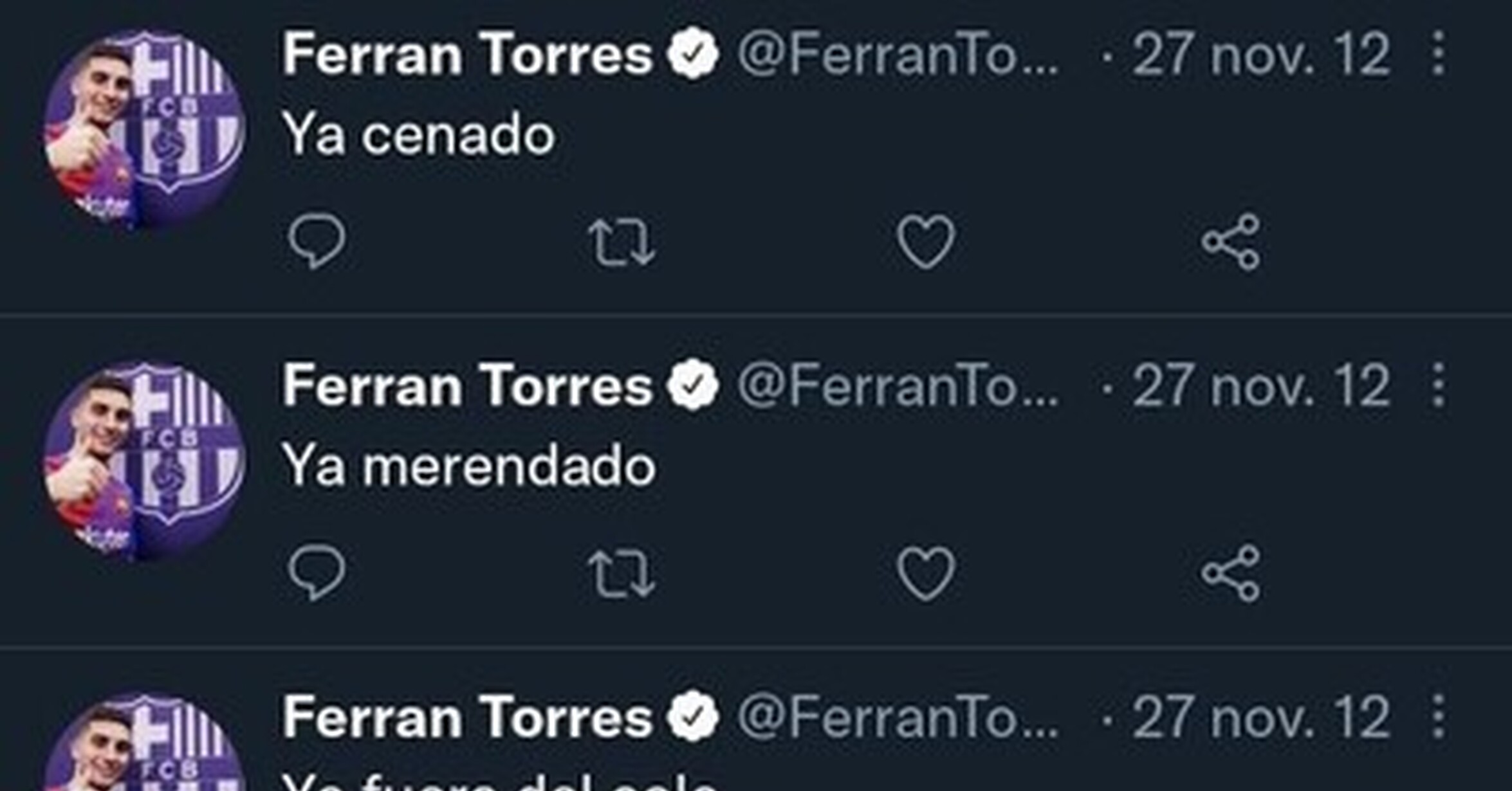 [ MEMEDEPORTES ] La inocencia de Ferrán Torres en su época adolescente ...
