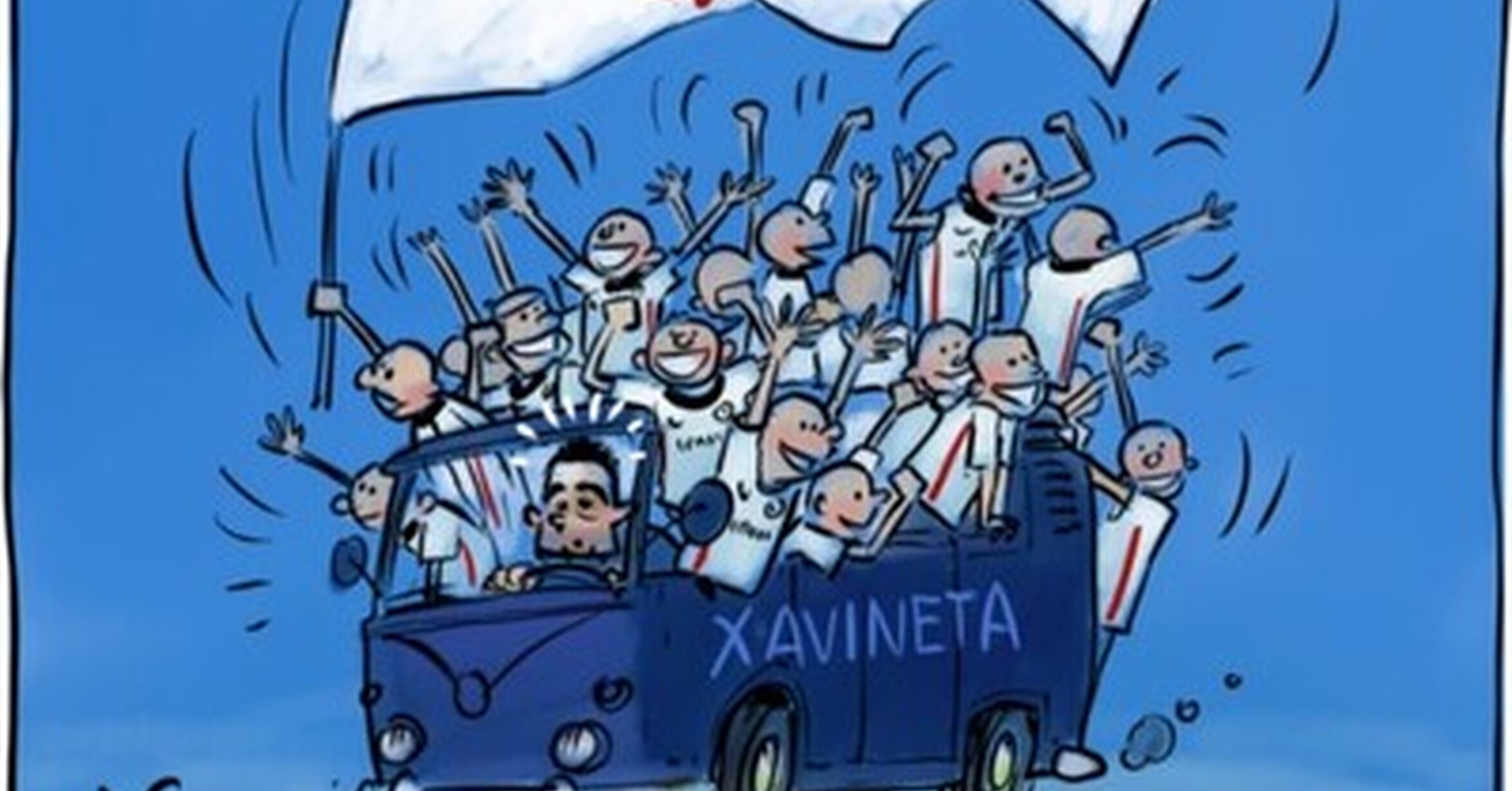 [ MEMEDEPORTES ] Todos subidos a la Xavineta