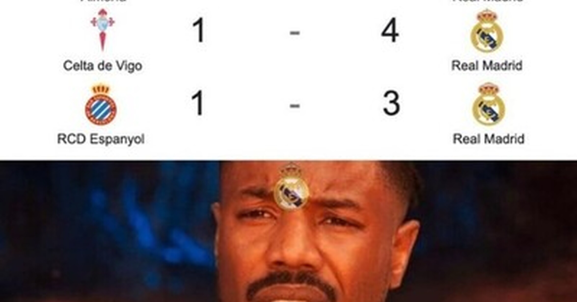 [ MEMEDEPORTES ] Vaya racha del Real Madrid