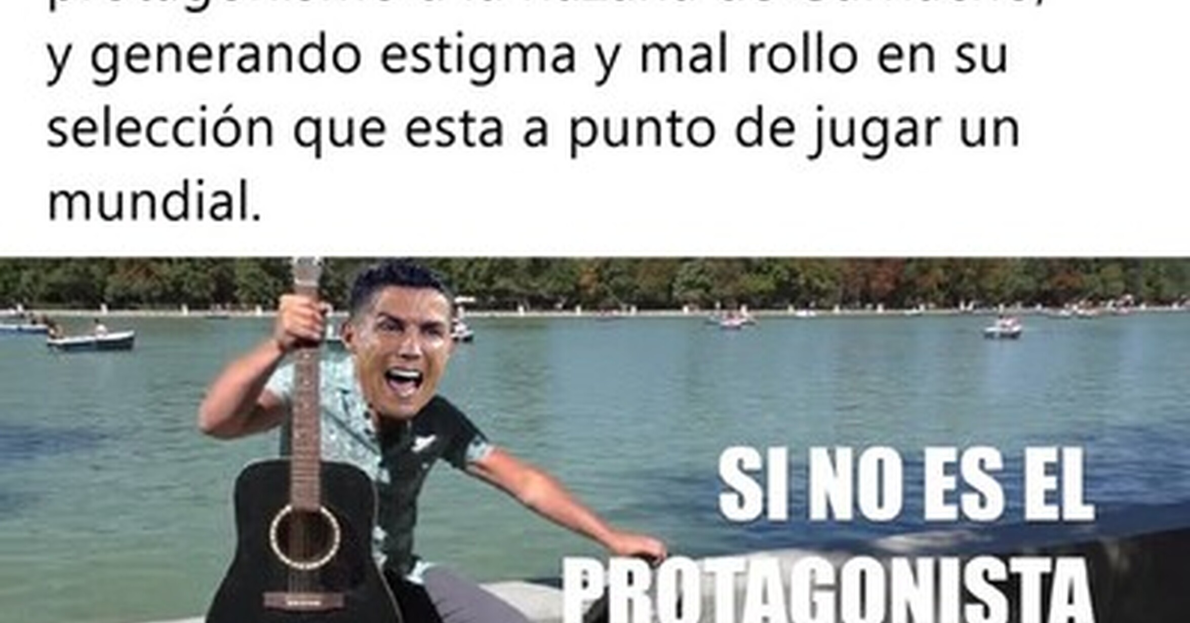 [ MEMEDEPORTES ] Ni el momento ni el lugar. Pero eso no es prioridad ...