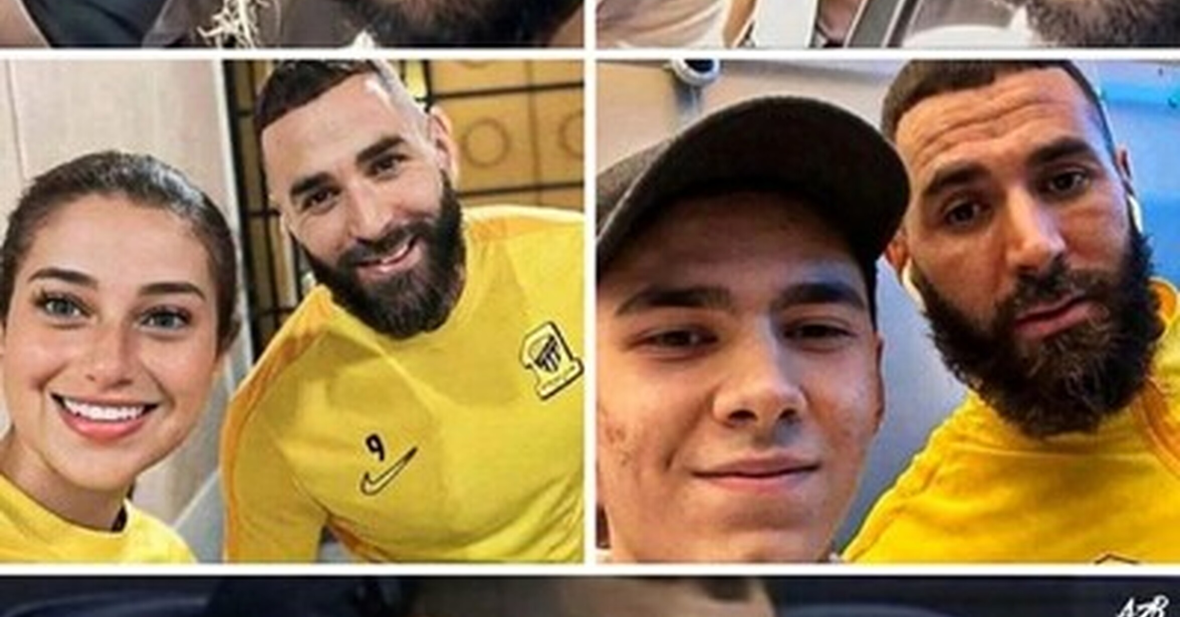 [ MEMEDEPORTES ] Karim sabe cuando sonreír en las fotos