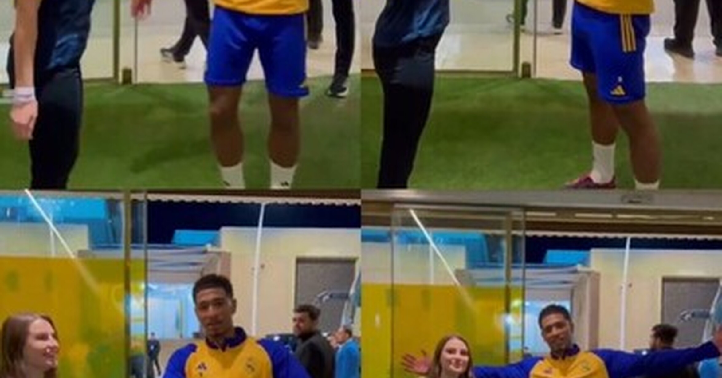 [ MEMEDEPORTES ] Bellingham enseñándole el Belligol a una fan