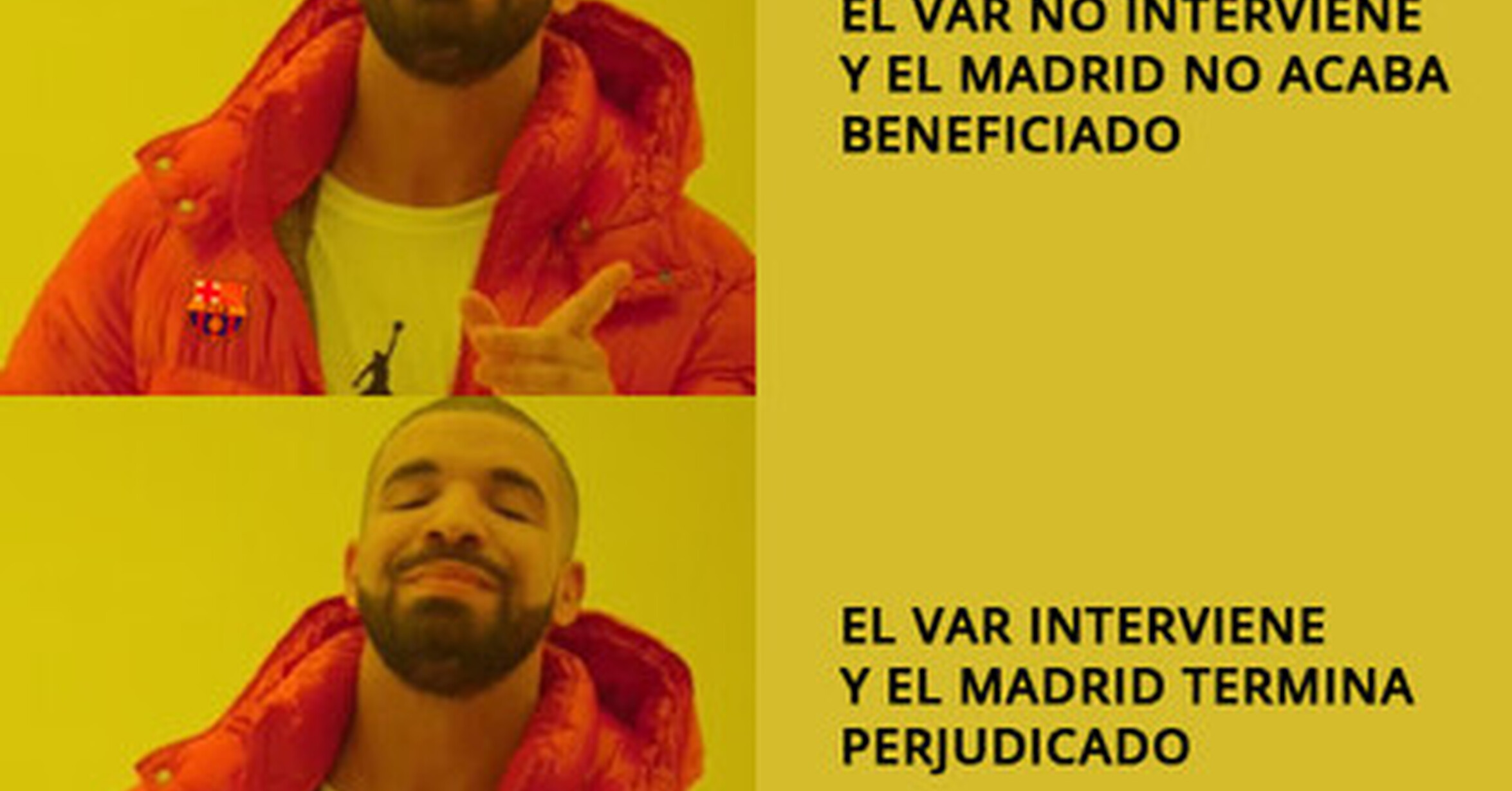 [ MEMEDEPORTES ] El VAR sólo debe existir para perjudicar al Madrid
