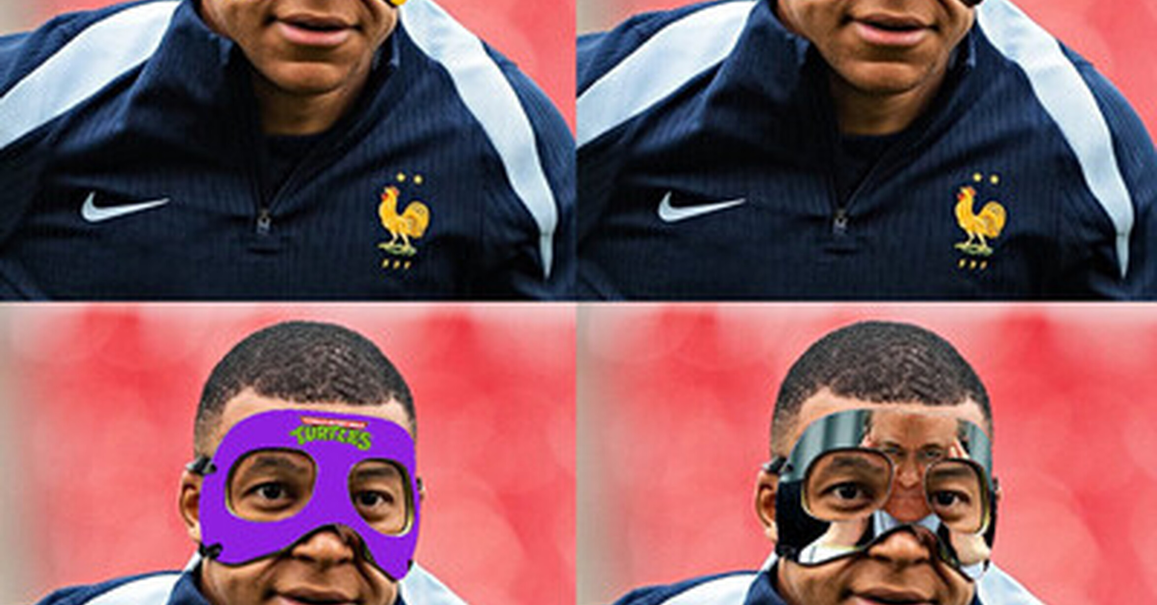 [ MEMEDEPORTES ] Algunas ideas nuevas para la máscara de Mbappé