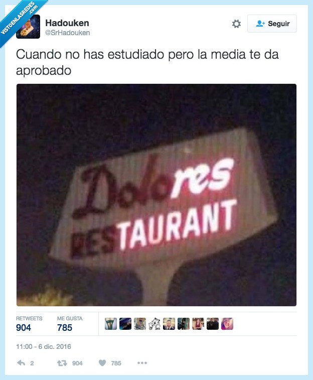 VEF > Visto en las Redes > El cinco que sabe a gloria por @SrHadouken