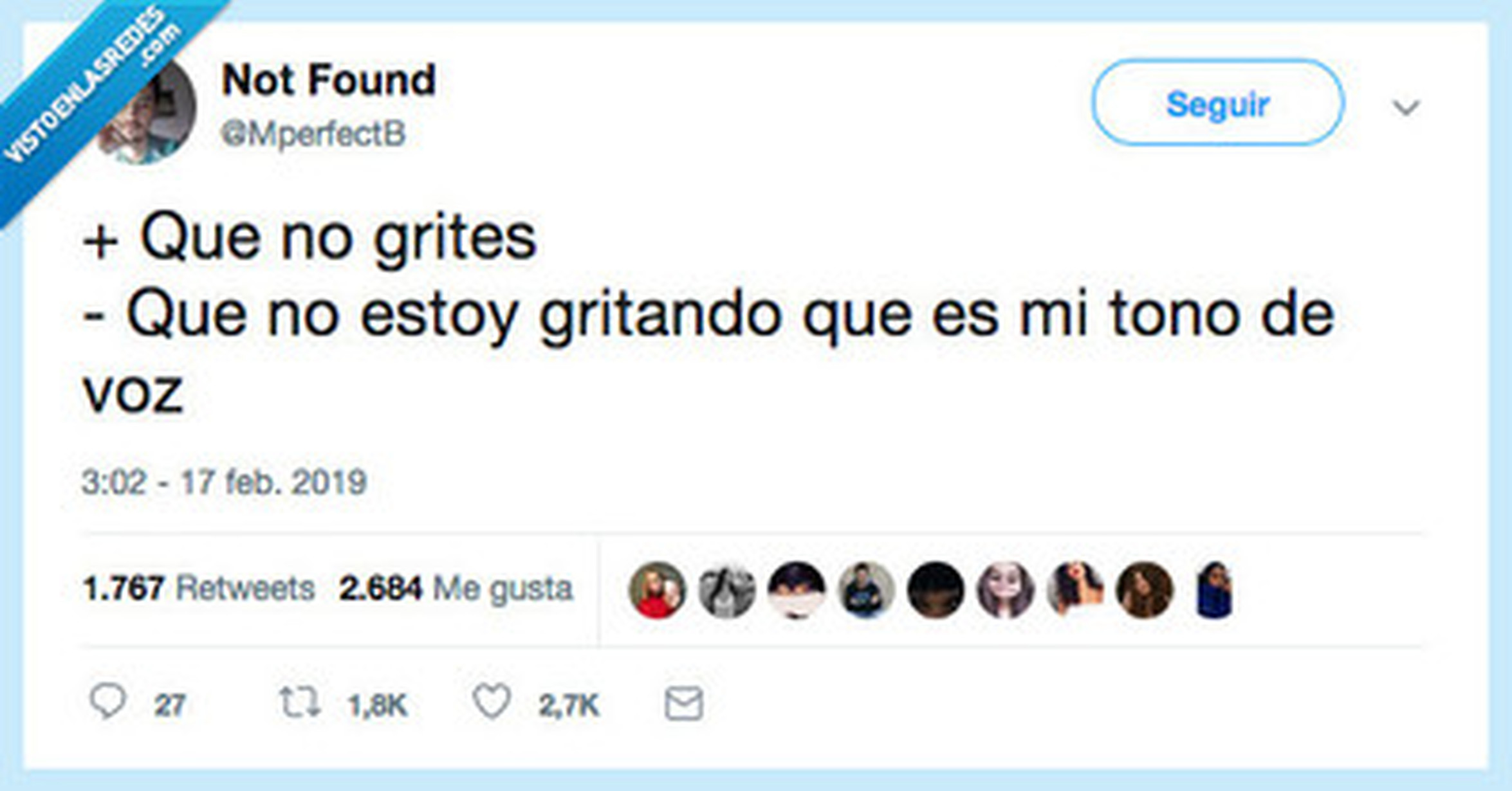 VEF > Visto en las Redes > Parece que hablo en mayúsculas todo el rato ...