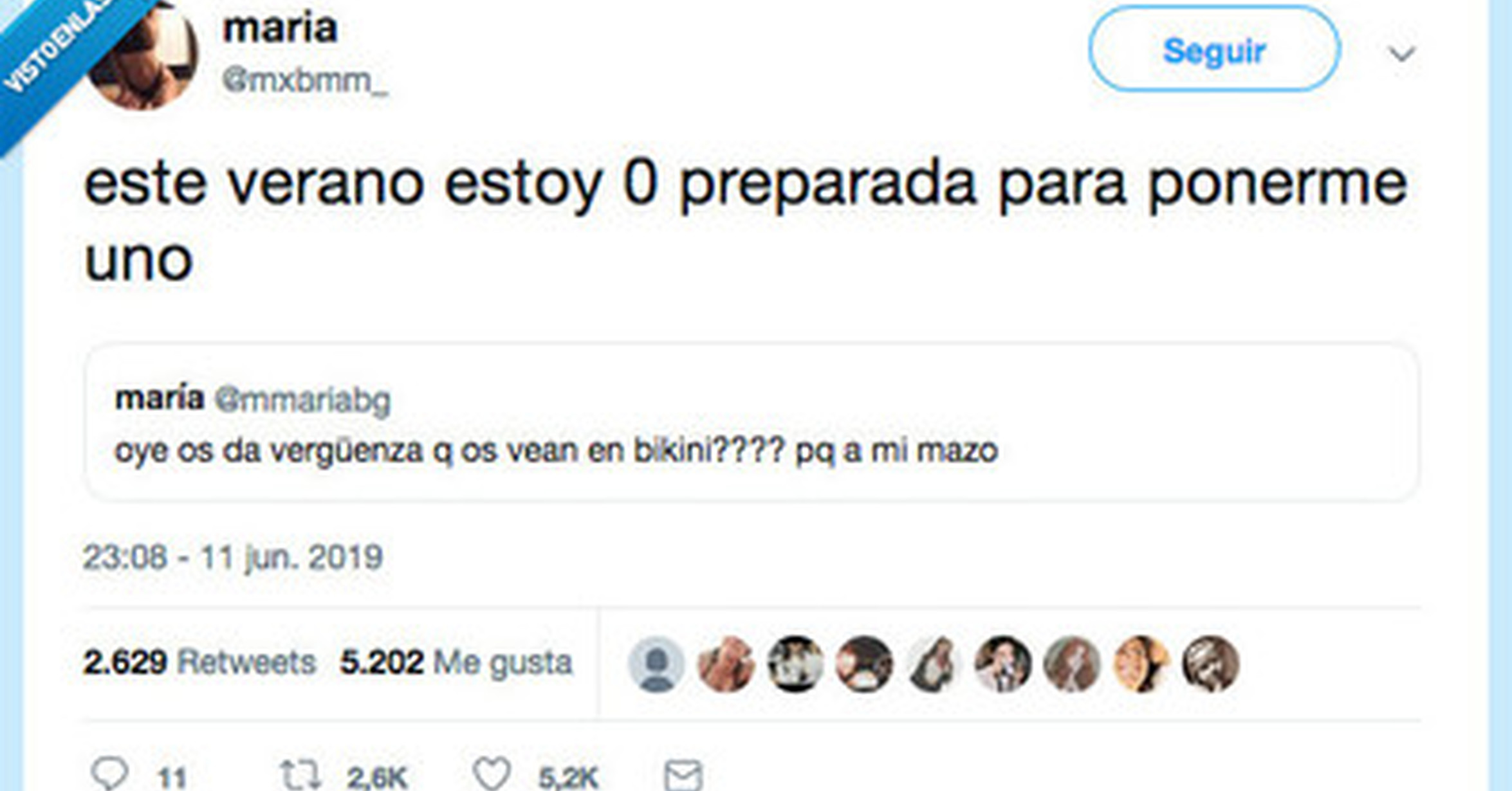 VEF > Visto en las Redes > Nunca estoy preparada para esto, por @mxbmm_