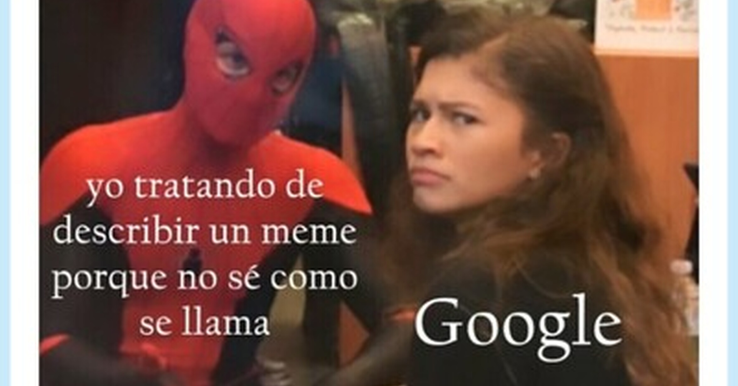 VEF > Visto en las Redes > "Meme spiderman explicando cosas a chica con ...