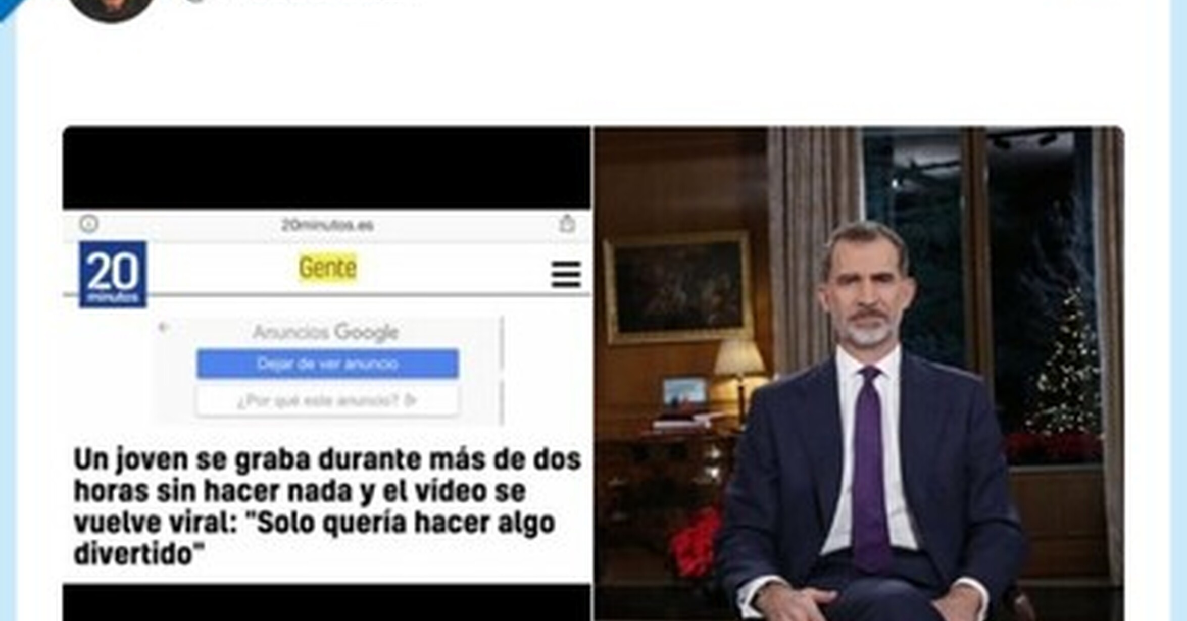 VEF > Visto en las Redes > Ya sabemos de dónde ha sacado la inspiración, por @TirodeGraciah