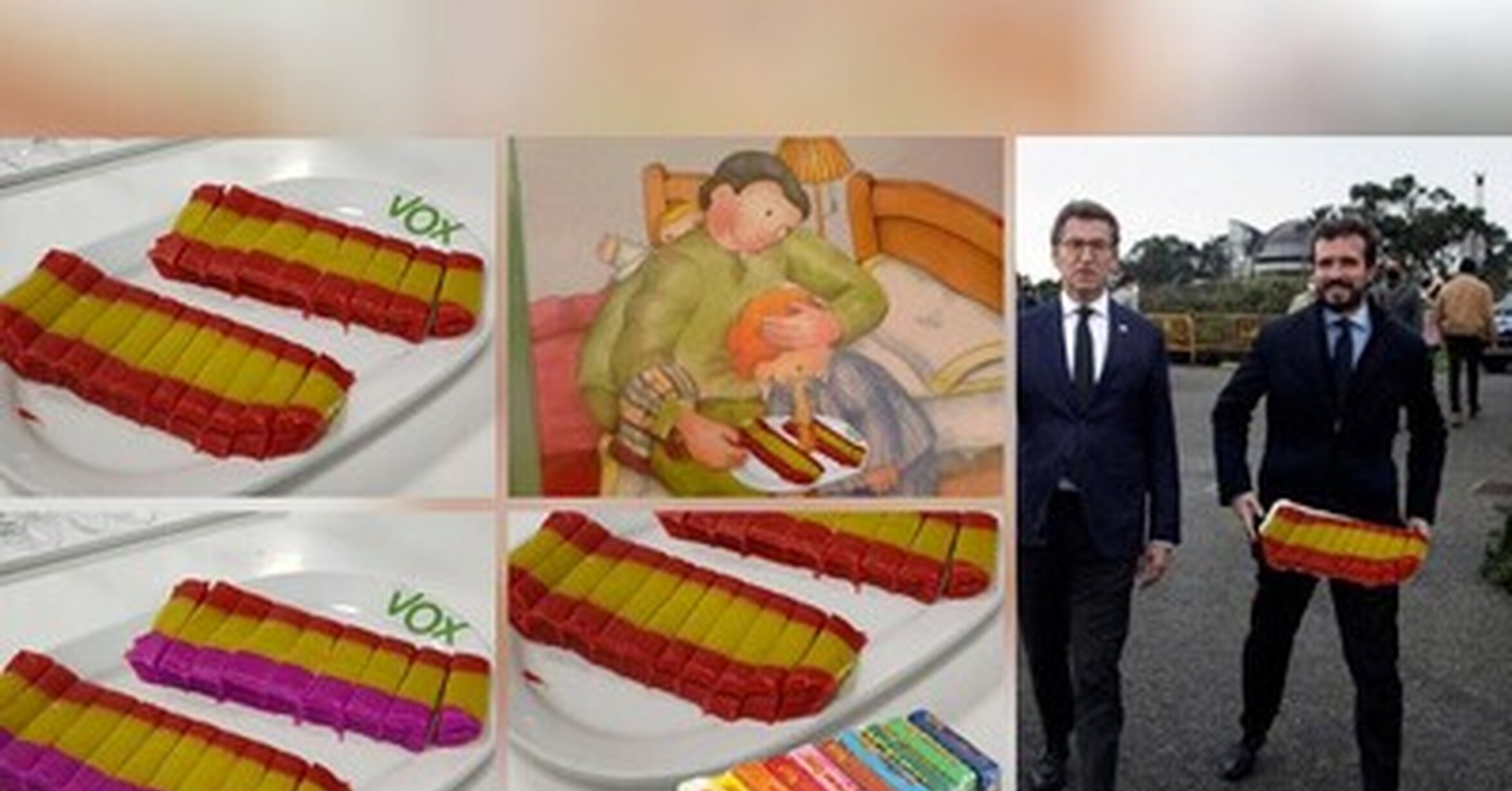 VEF > Visto en las Redes > VOX prepara una cena con un turrón con los ...