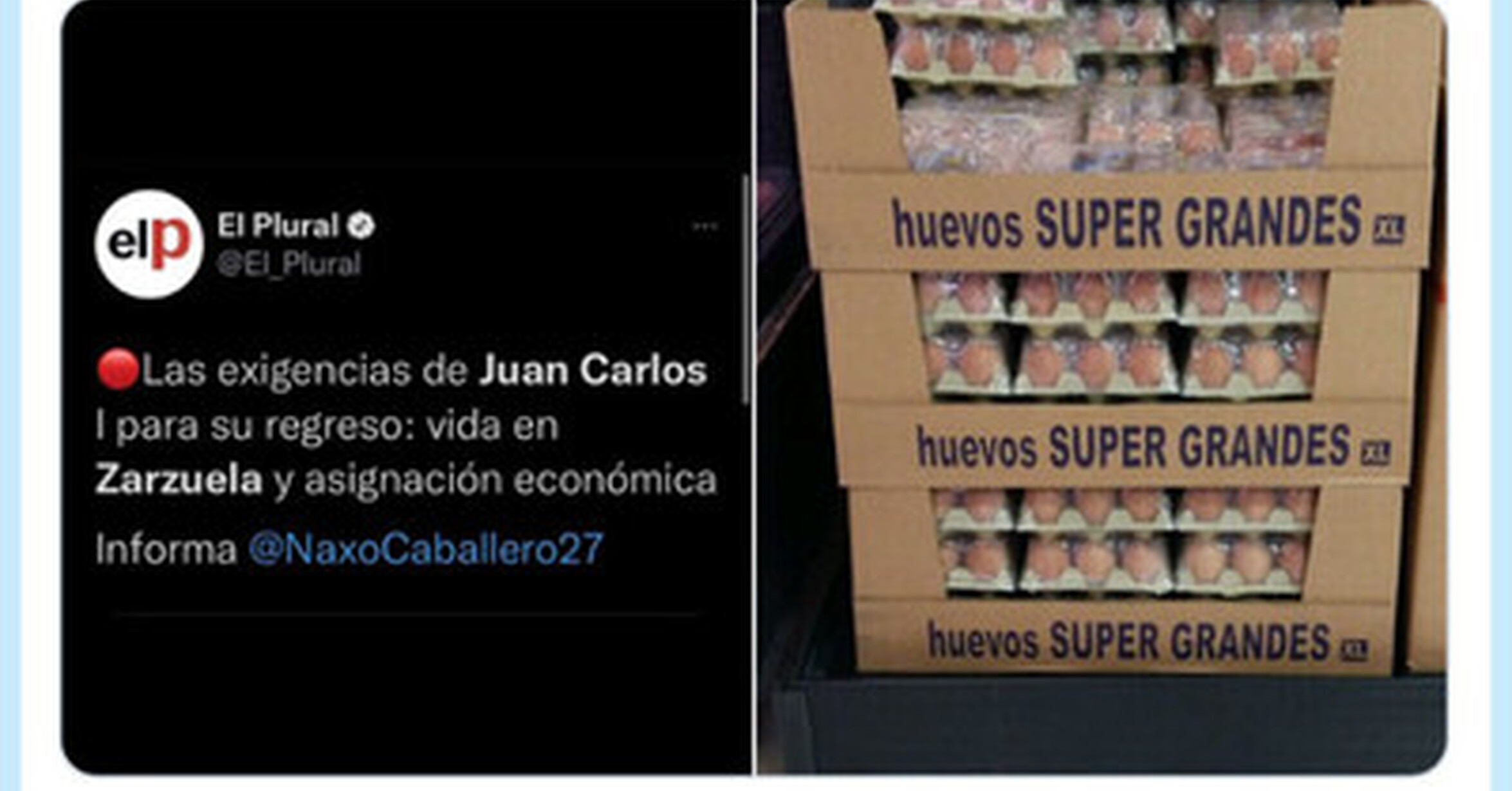 VEF > Visto en las Redes > No tiene cara ni nada el amigo, por @TirodeGraciah