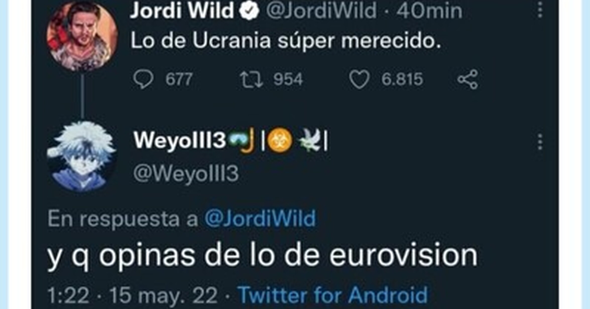 VEF > Visto en las Redes > Tremendo, por @Justacreep