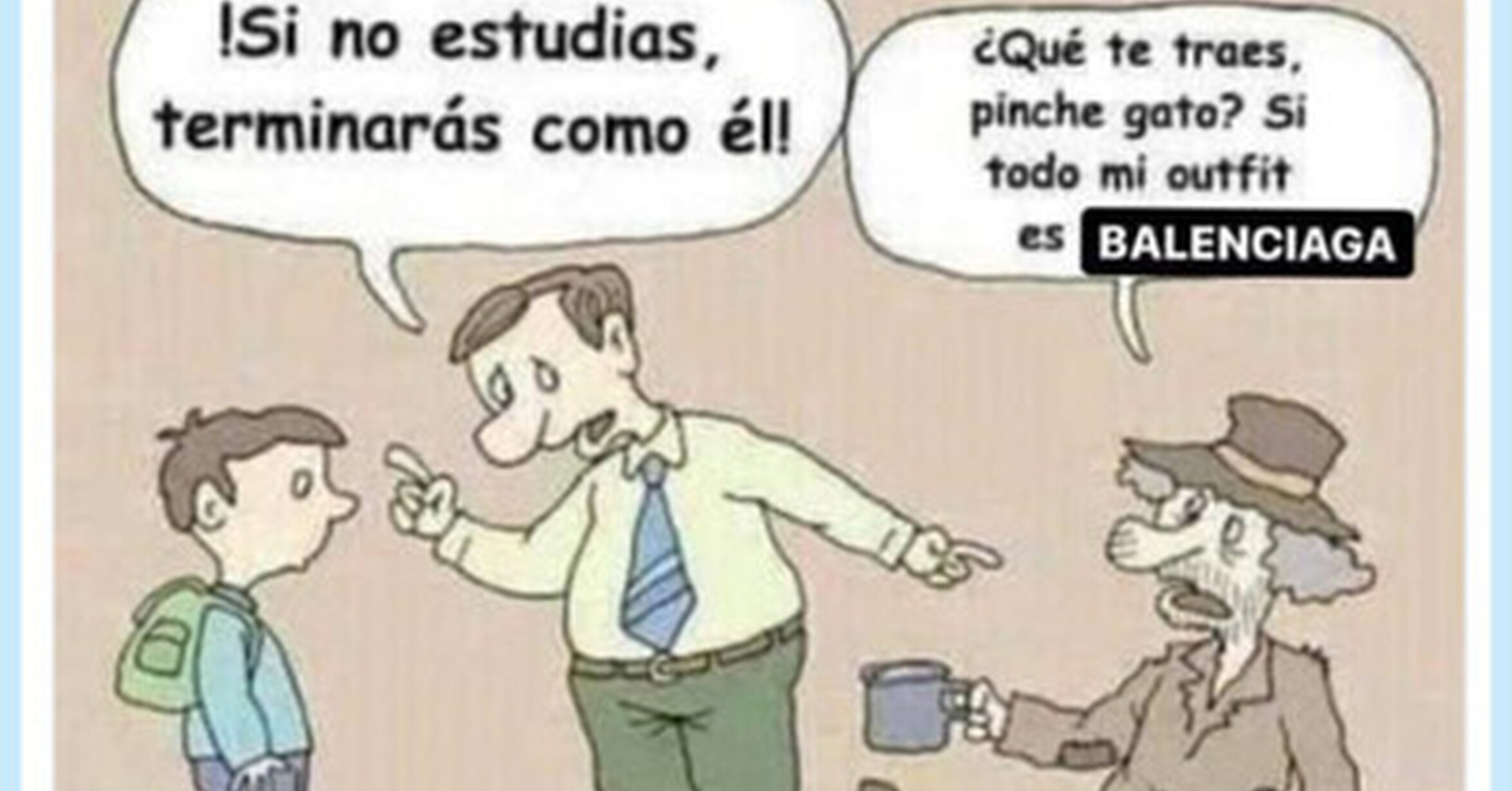 VEF > Visto en las Redes > Tanto dinero para ropa rota, por @EsDeMamador