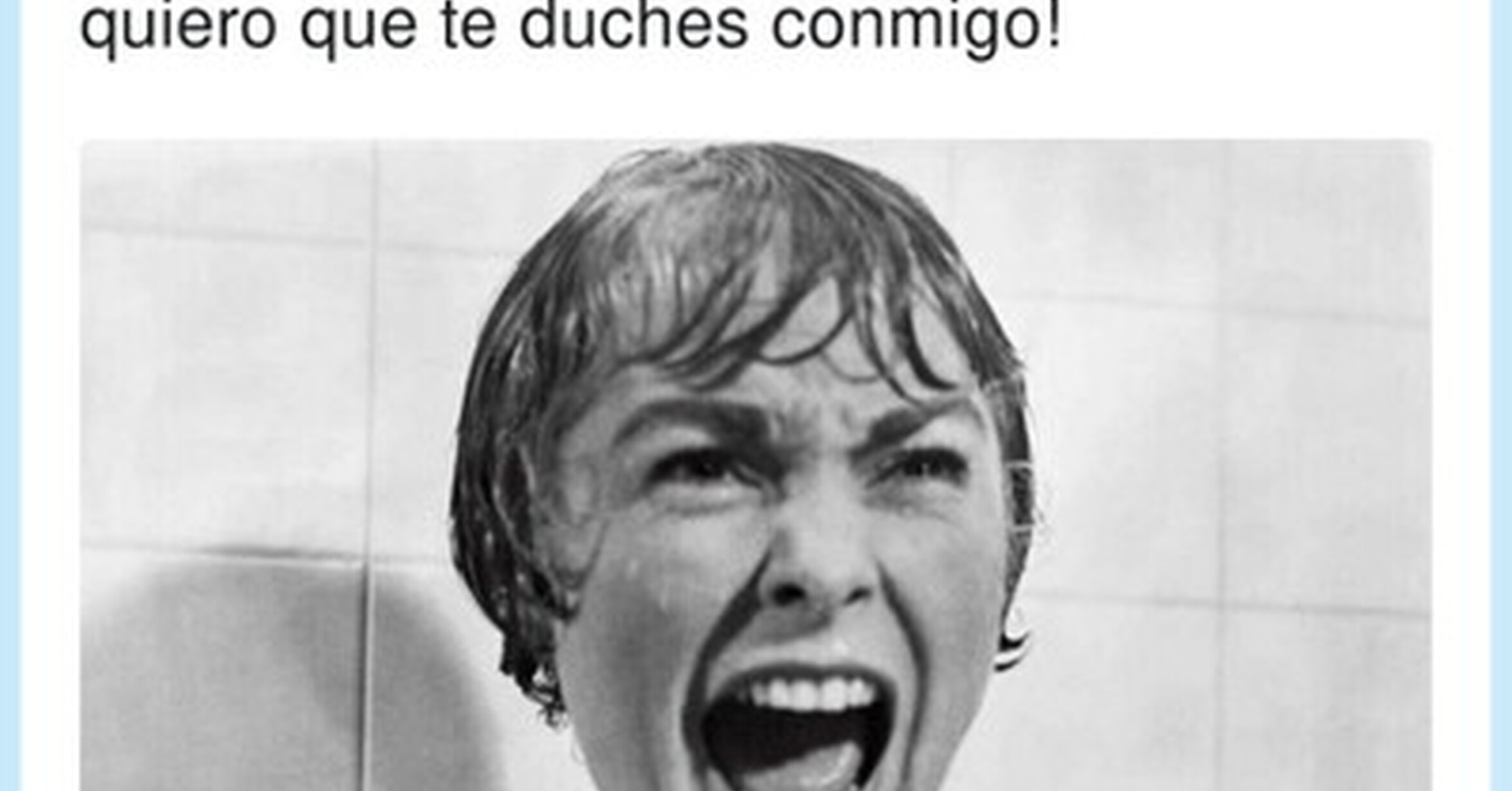 VEF > Visto en las Redes > Eso me dijo ayer una mujer cuando entré en su ducha en el gimnasio ...